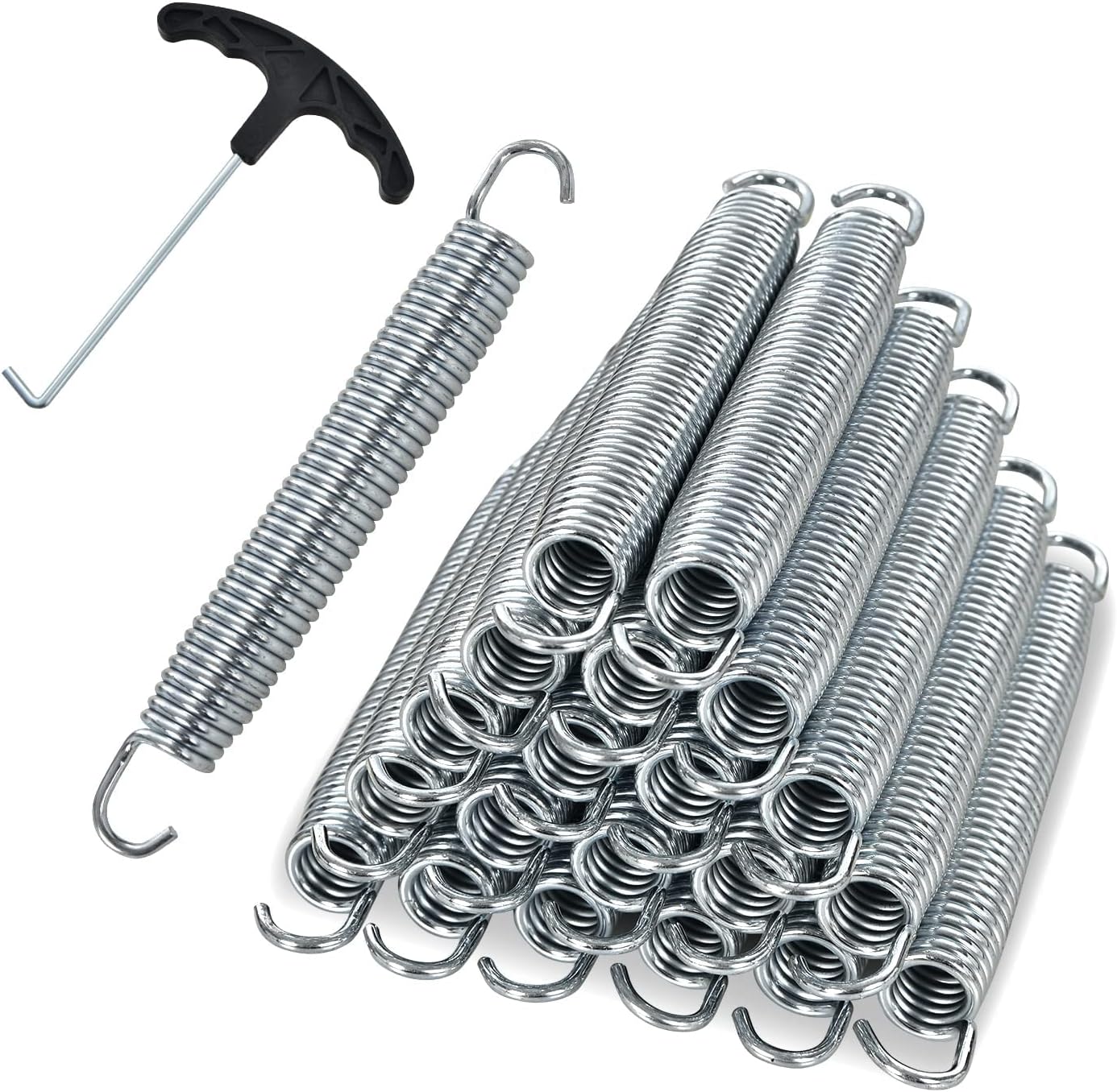 Amazon.com : Giantex 7" Heavy-Duty Galvanized Trampoline Springs, Steel ...