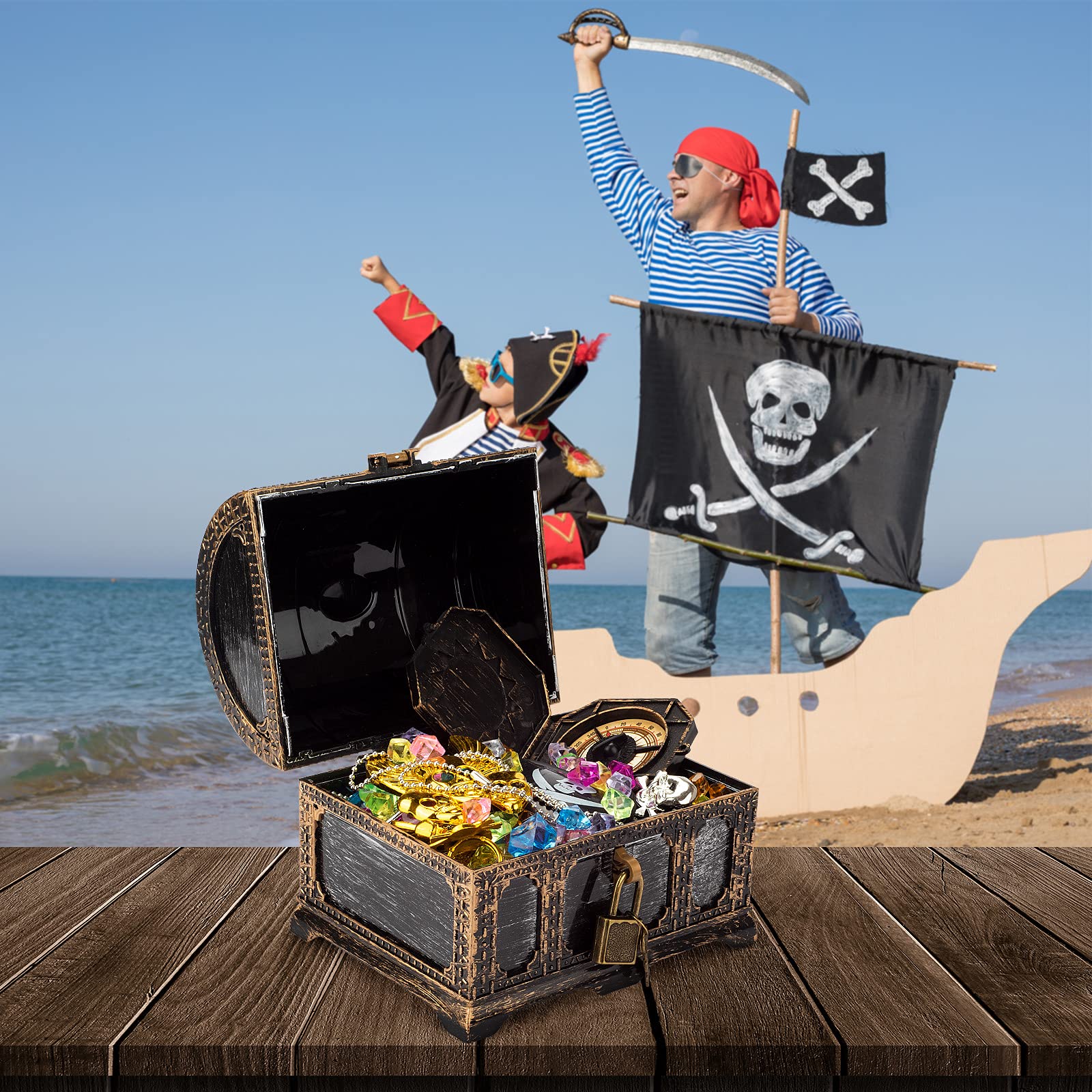 Toy Treasure Chest Beach Shop Dog Gift Boxes — Diamond's Treasure
