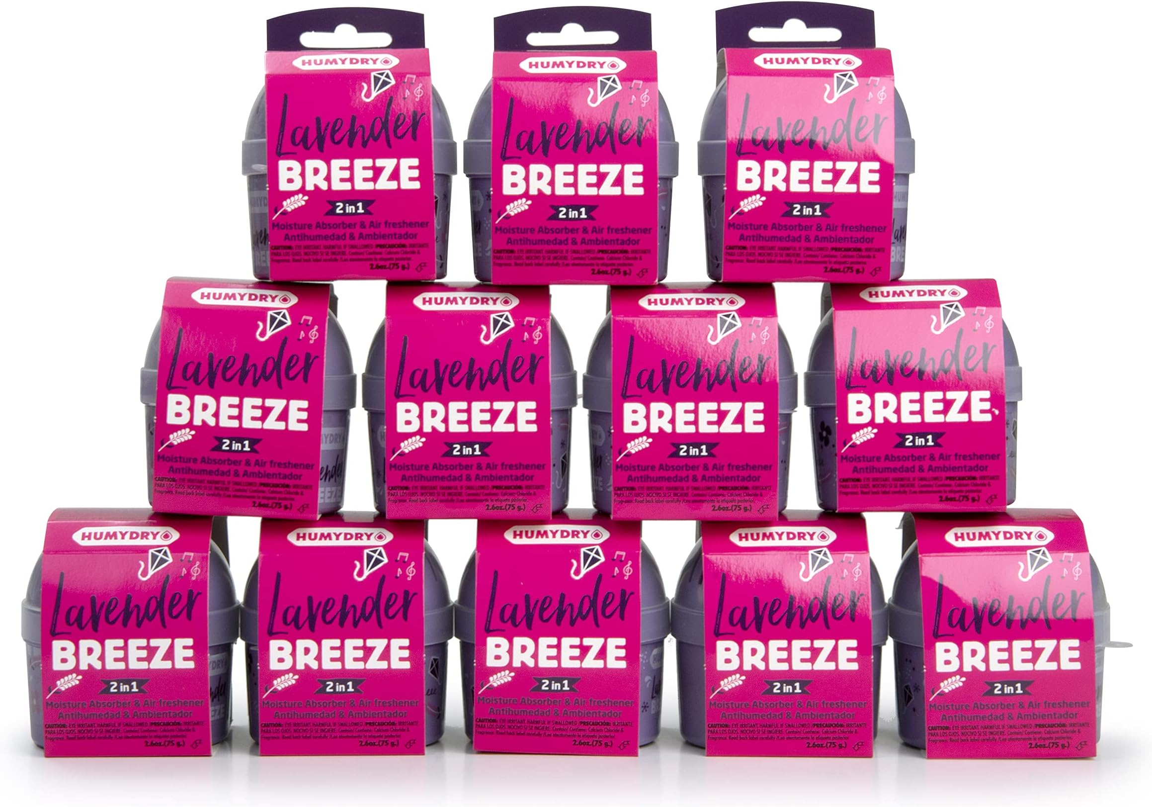 Amazon.com: Set of 12 Mini Moisture Absorbers and Air Fresheners - Mini ...