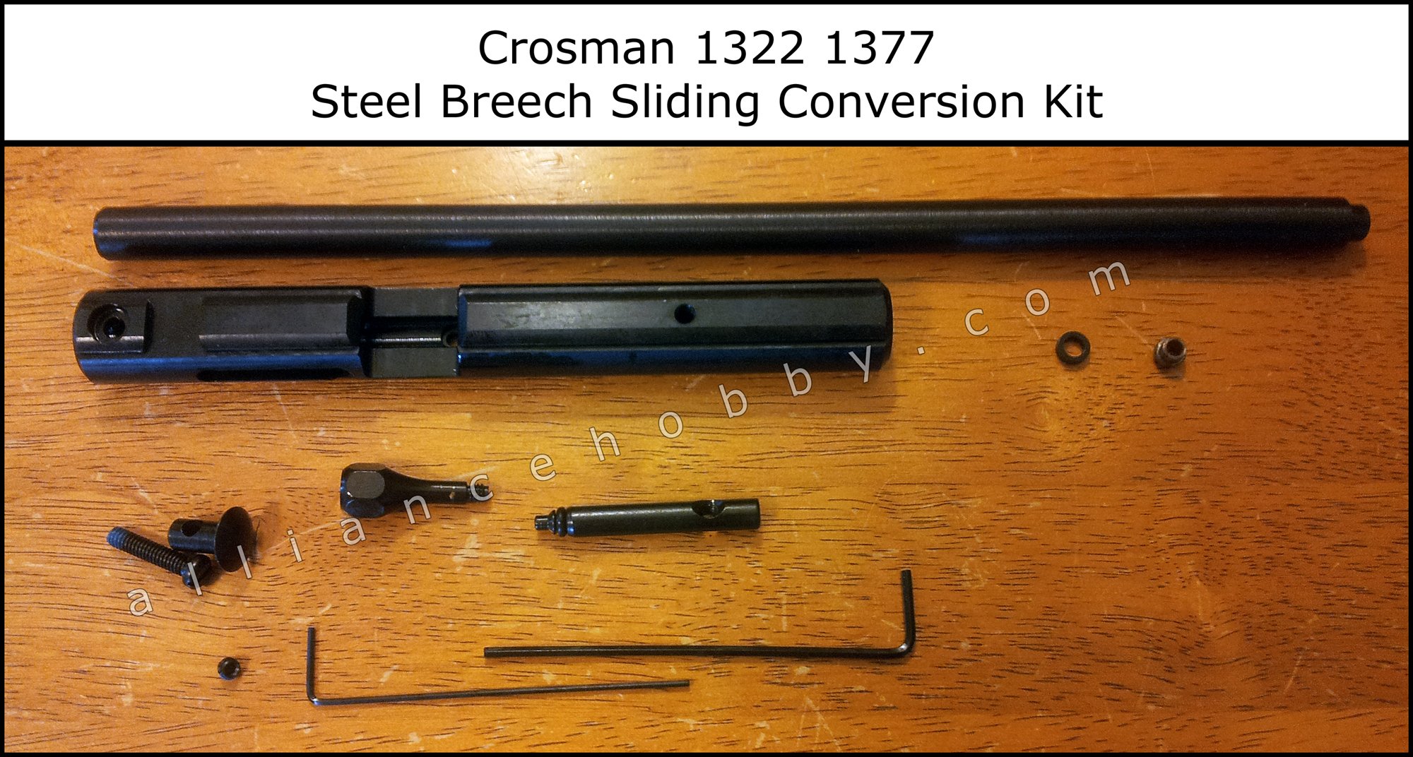 Crosman 1322 1377 Rear Cocking Knob Sliding Breech Cover Steel ...