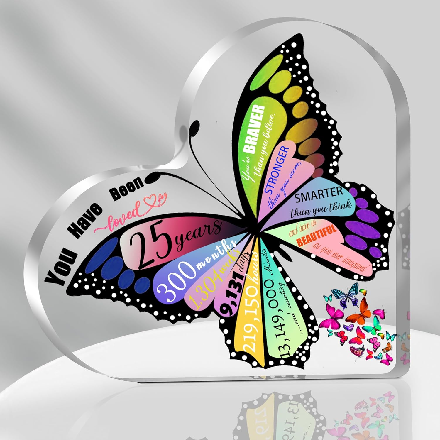 Amazon.com: 25th Birthday Gifts for Women, 25 Year Old Gifts Acrylic ...