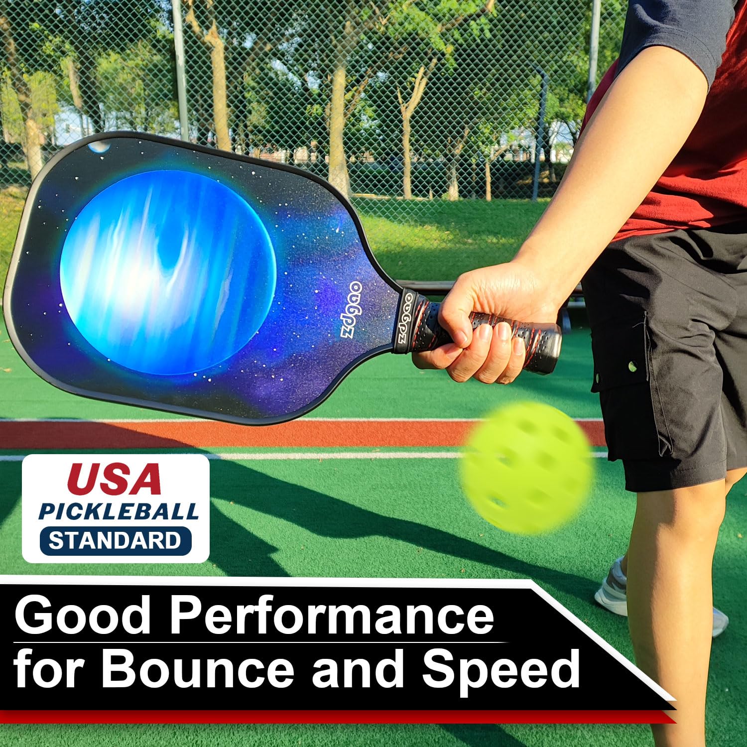 Snapklik.com : Pickleball Paddles Set Of 4 - USAPA Standard Pickle Ball ...