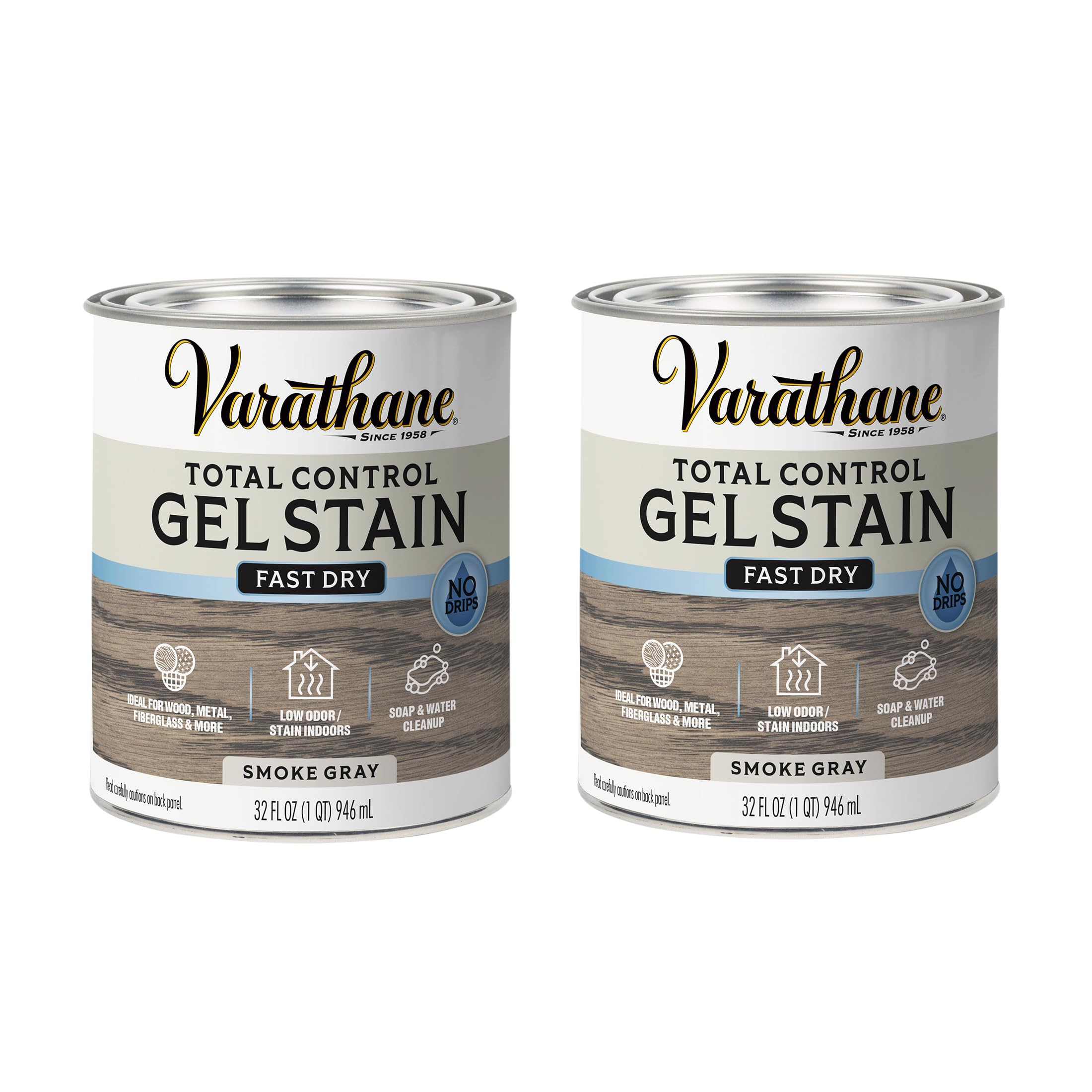 Snapklik.com : Varathane Total Control Gel Stain Water-Based Wood Stain