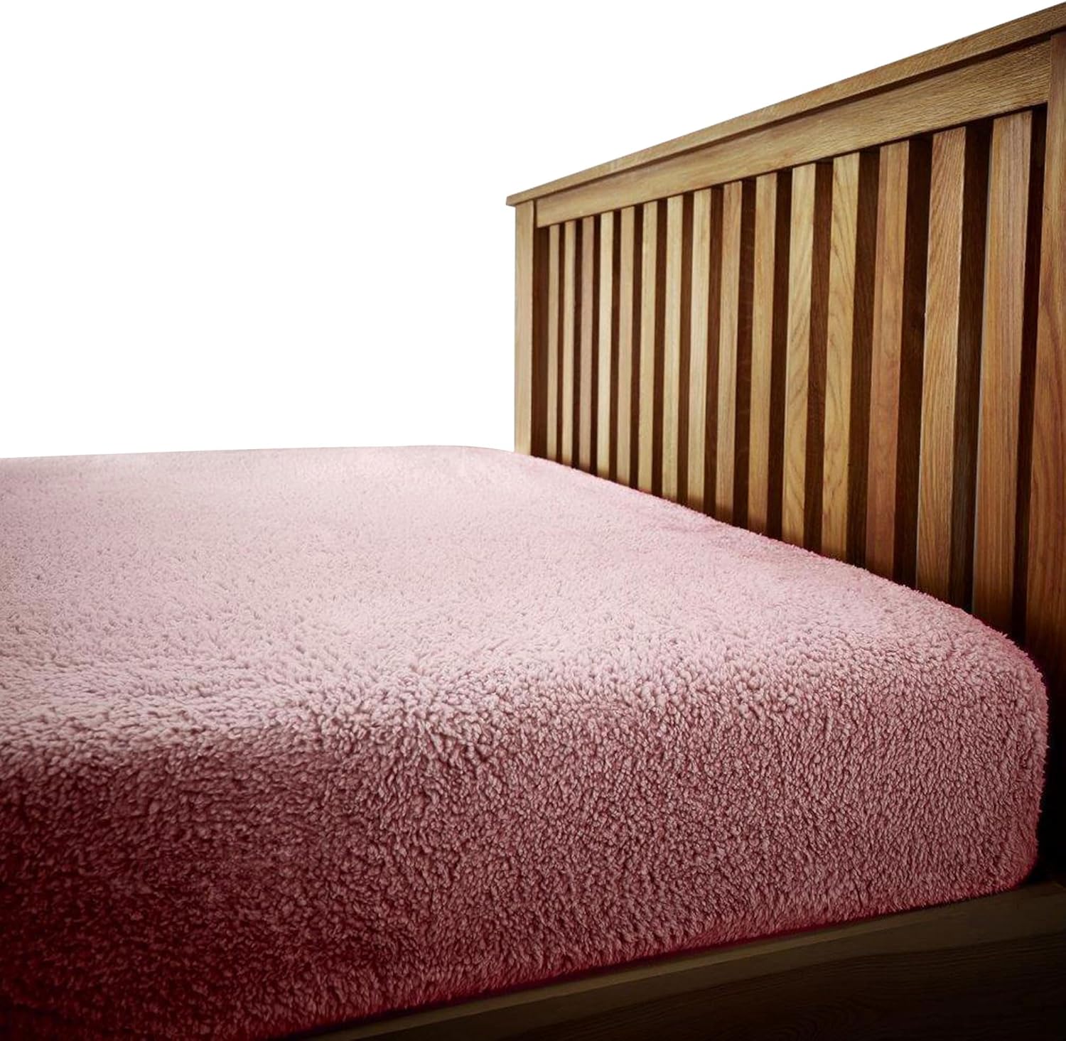 VELVETIO Easy Care Teddy Bear Deep Fitted Sheet, Super Soft Thermal ...