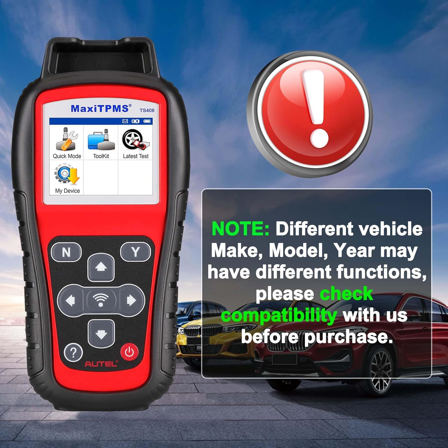 Autel TPMS Programming Tool TS408 - 2023 Version, Nepal | Ubuy