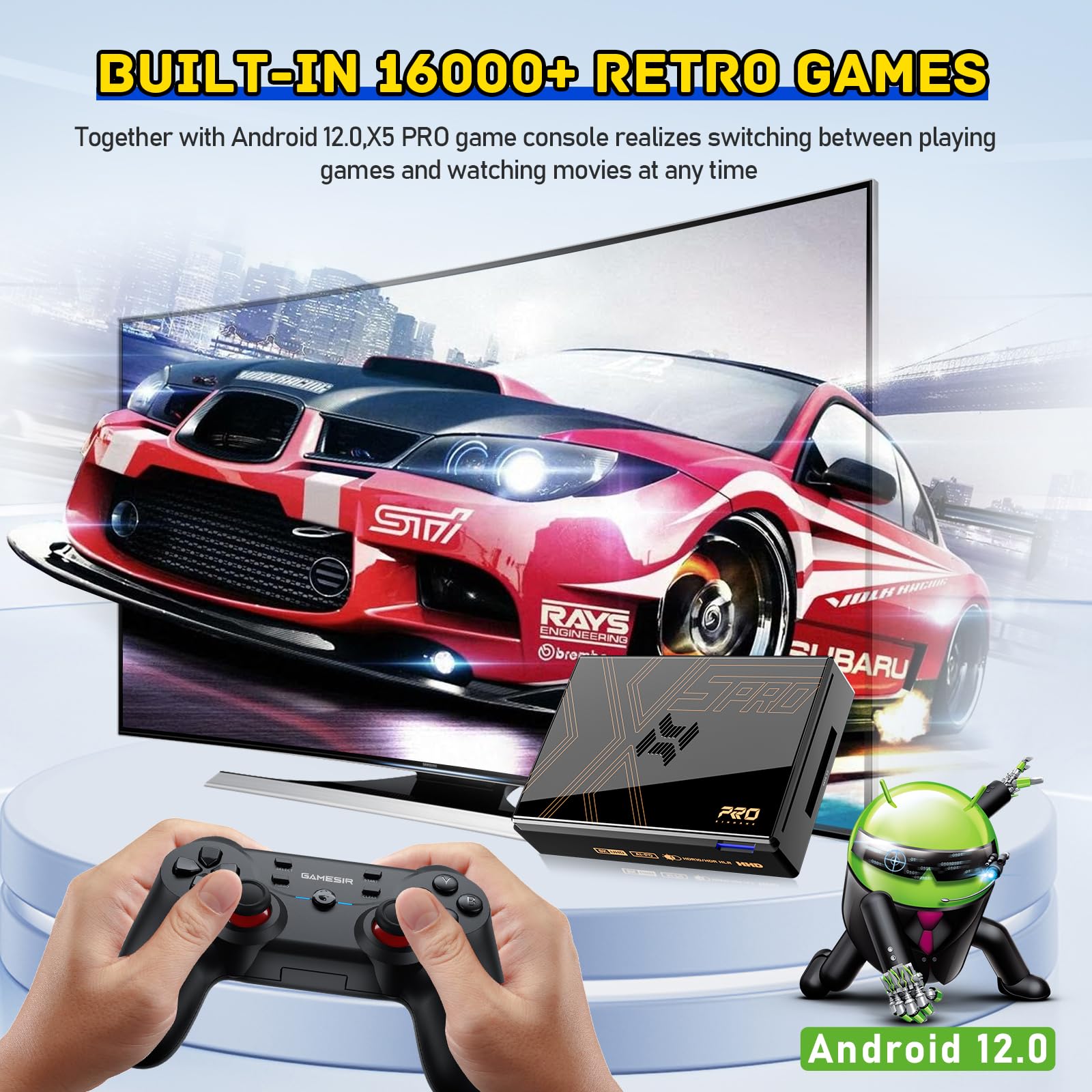 Snapklik.com : Kinhank Super Console X5 PRO Retro Game Console