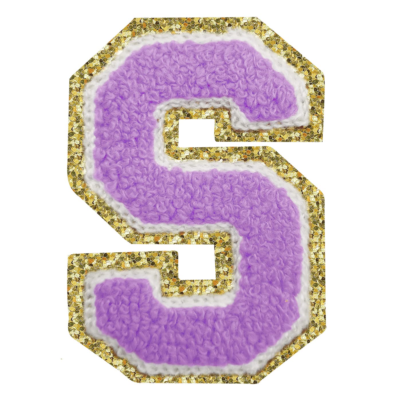 Amazon.com: Letter Patches Iron on 3Pcs Chenille Letters for Jackets ...