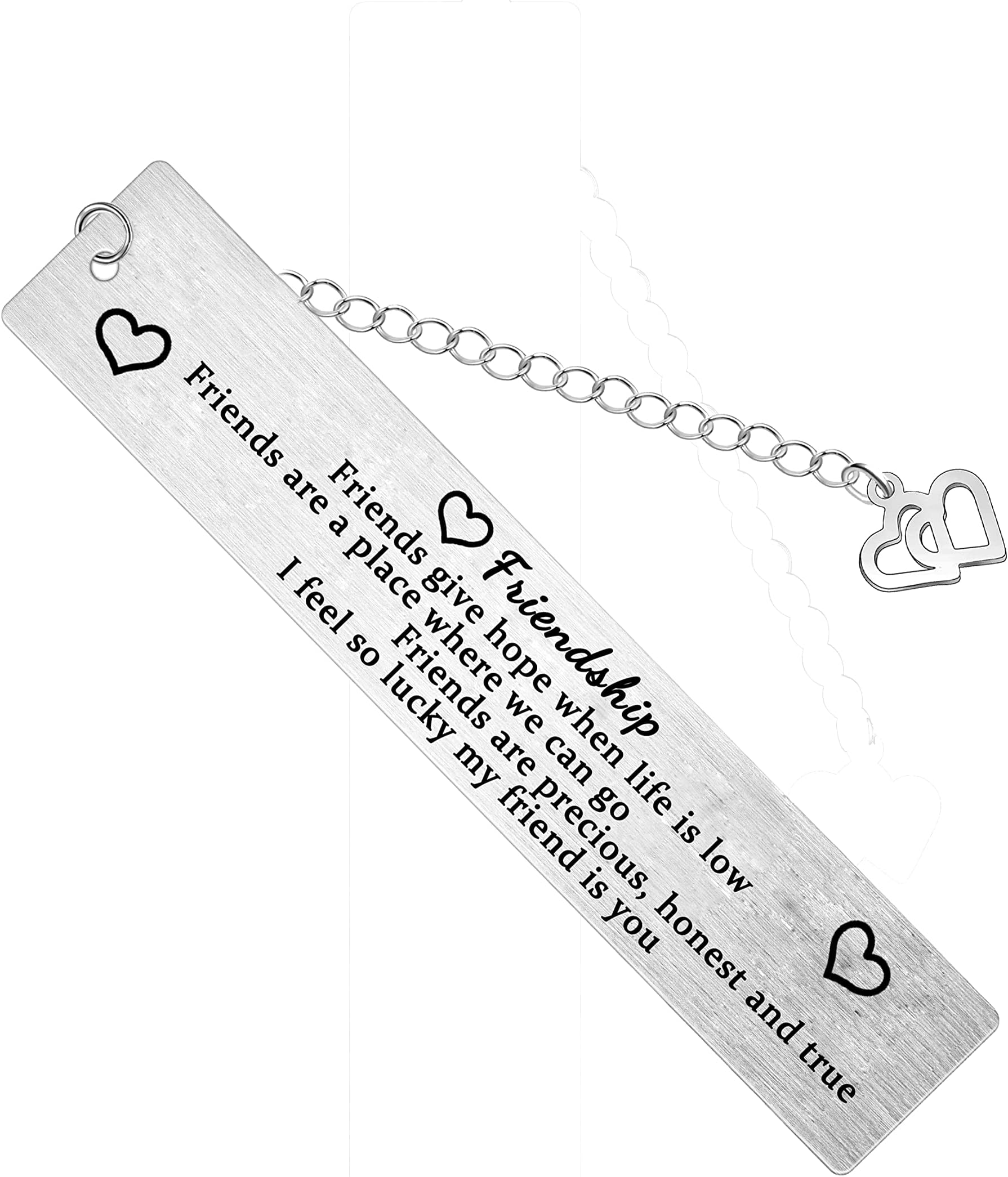 Amazon.com: Friendship Bookmarks Gifts for Best Friends Book Markers ...