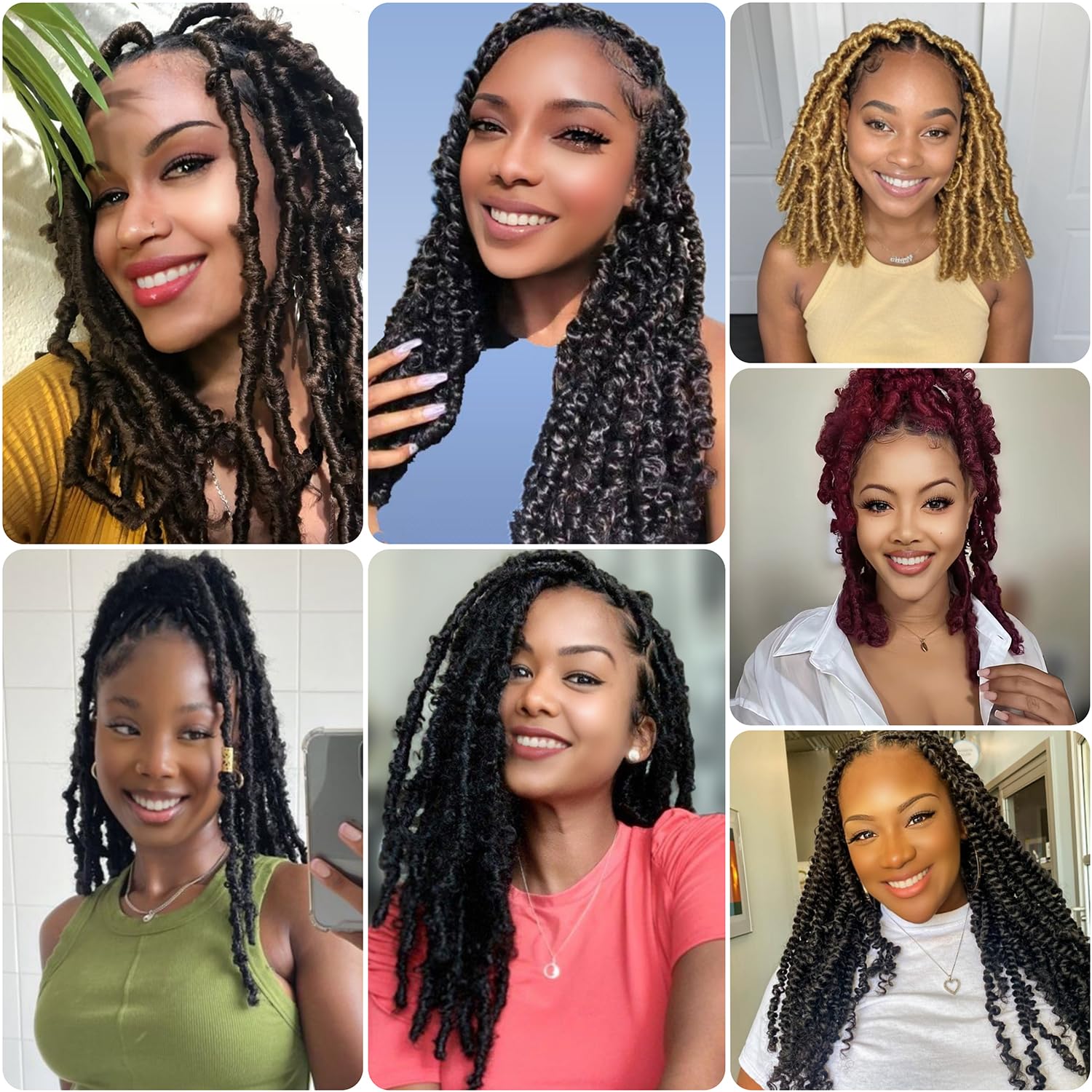 Snapklik.com : Braiding Hair 1B/350 Marley Twist Braiding Hair Spring ...