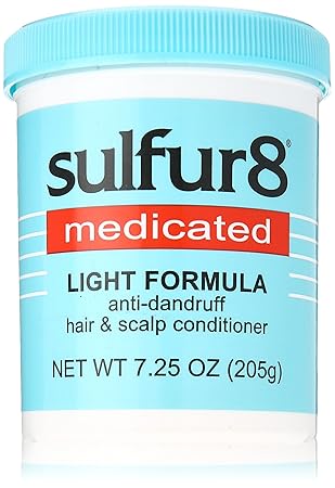 Amazon.com : Sulfur 8 Medicated Light Formula Anti-Dandruff Conditioner ...