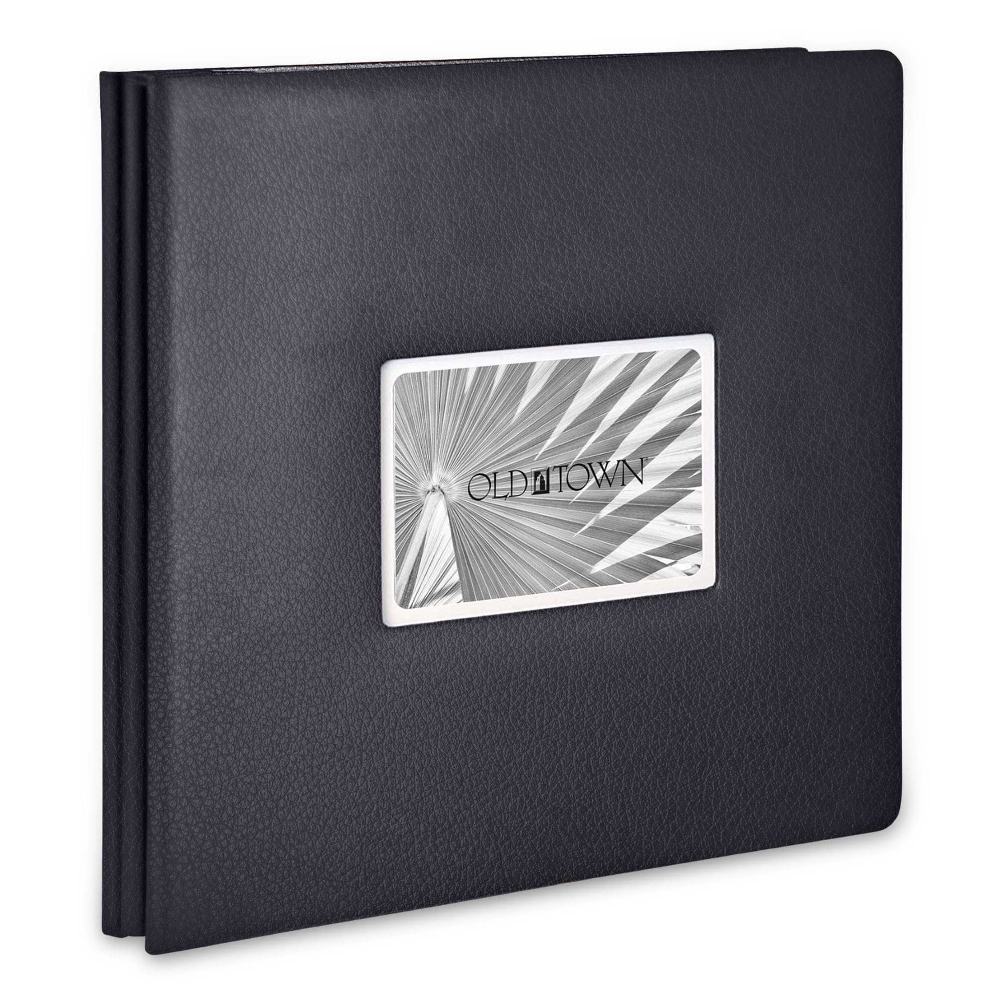 Amazon.com: Old Town Bonded Leather Photo Album, Large Leather ...