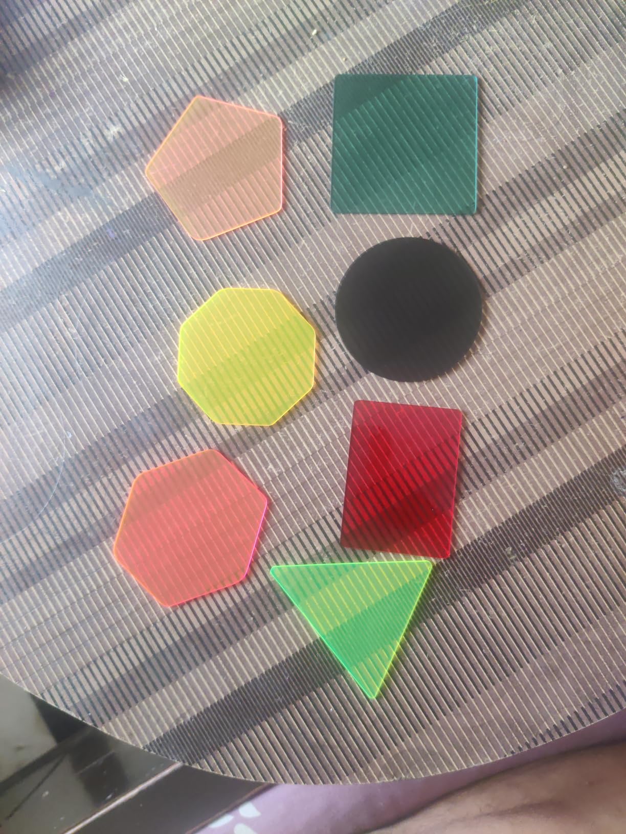 Mathworld Geometric shapes set for kids colorful plastic,a shape tool ...