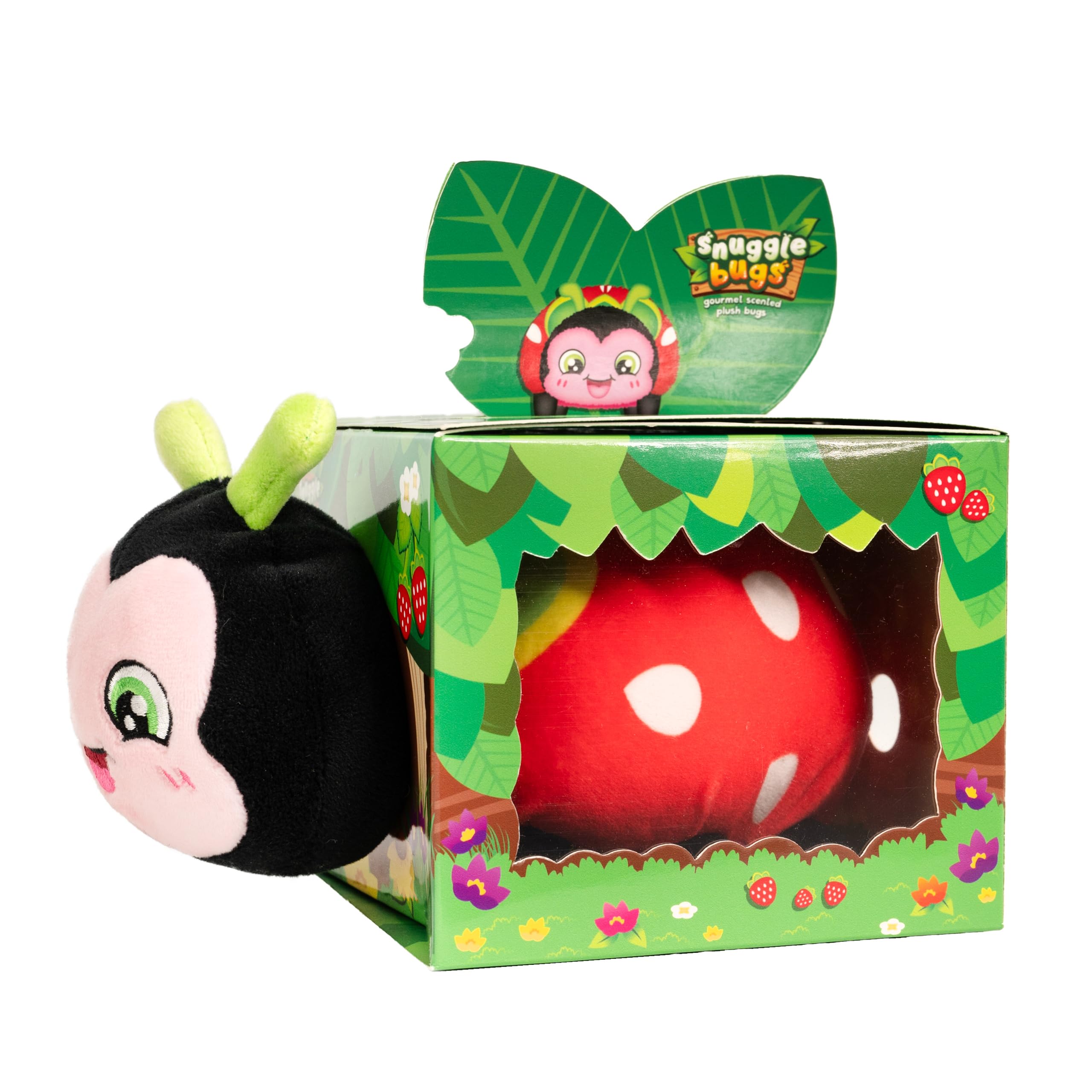 Amazon.com: Scentco Snuggle Bugs (Ladybug)- Strawberry Scented Plush ...