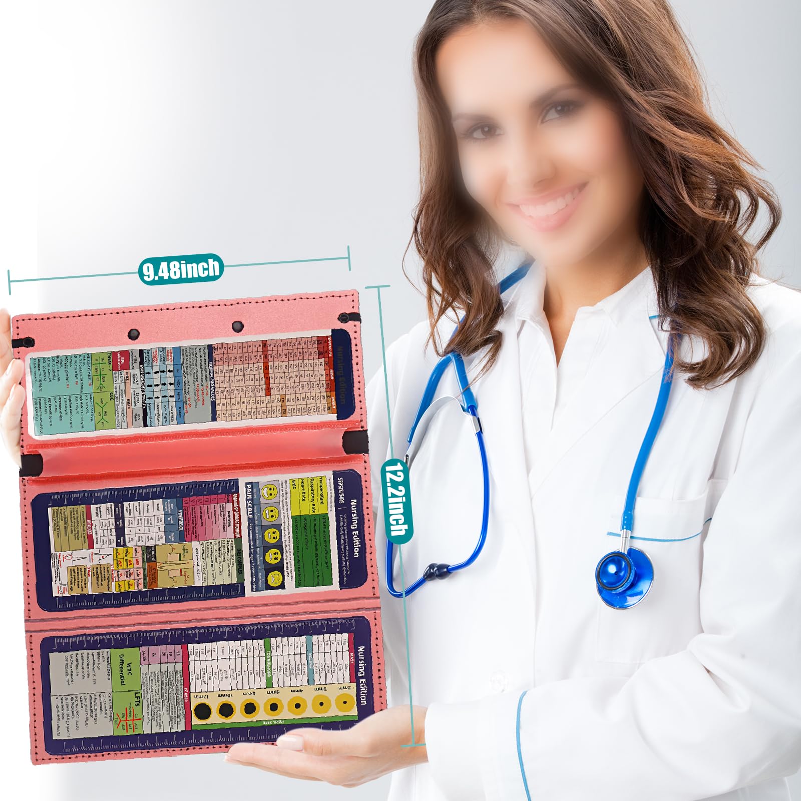 Snapklik.com : Nursing Clipboard Foldable, Foldable Clipboard w/Nursing ...