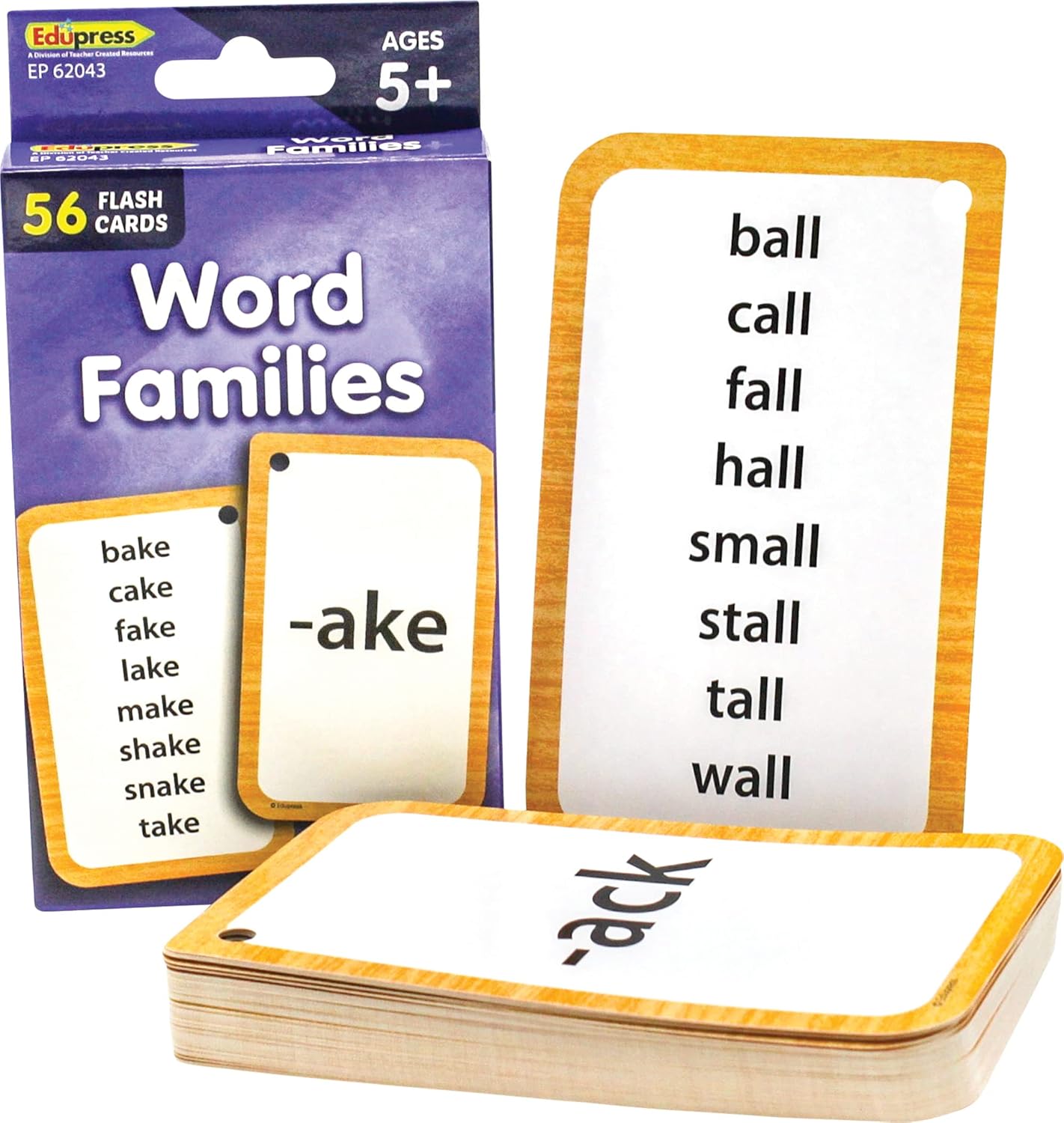 Teacher Created Resources Word Families Flash Cards (EP62043) : Amazon ...