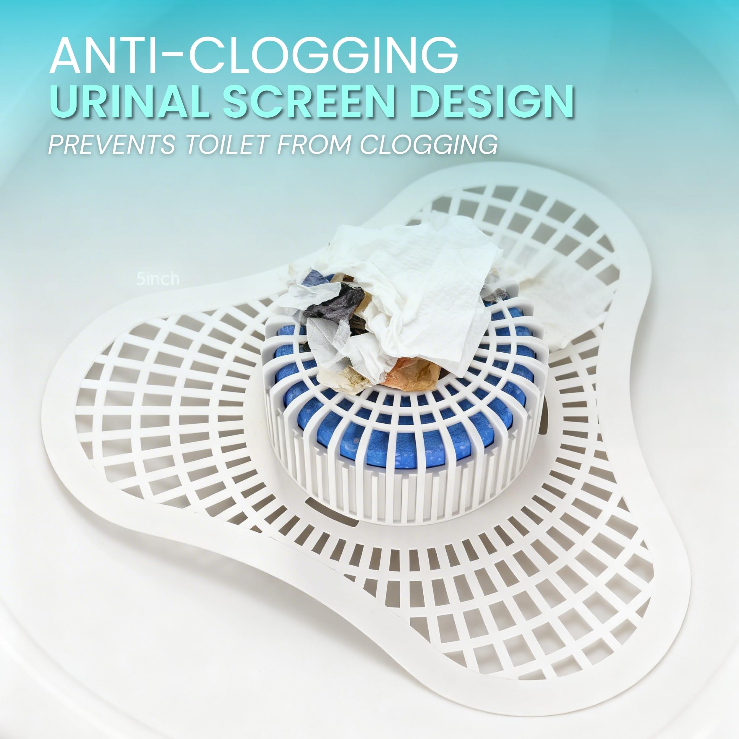 Snapklik.com : 12 Pack Urinal Deodorizer Screens