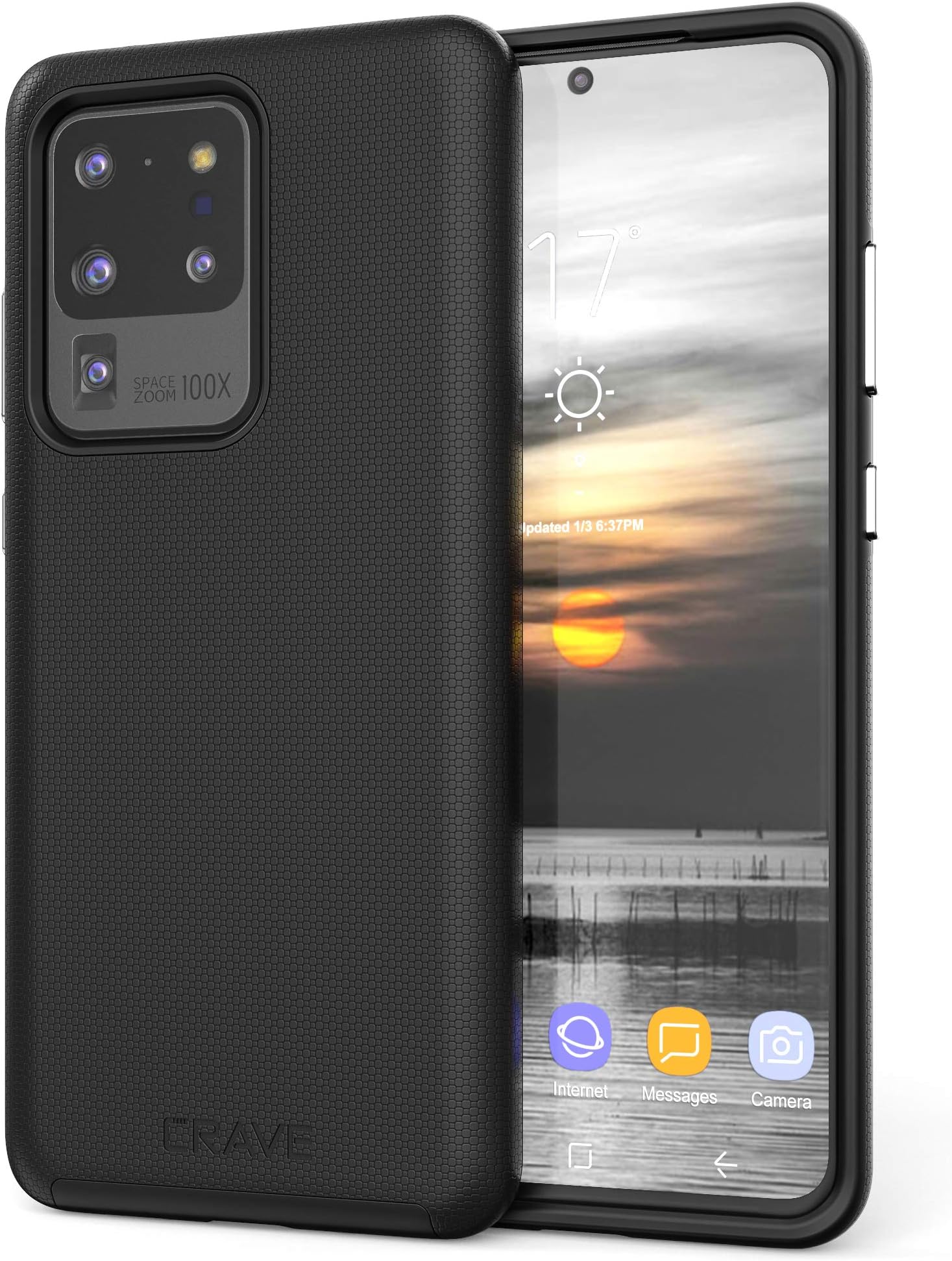 Amazon.com: SAMSUNG Galaxy S20 Ultra Case, LED Plastic Wallet Cover ...