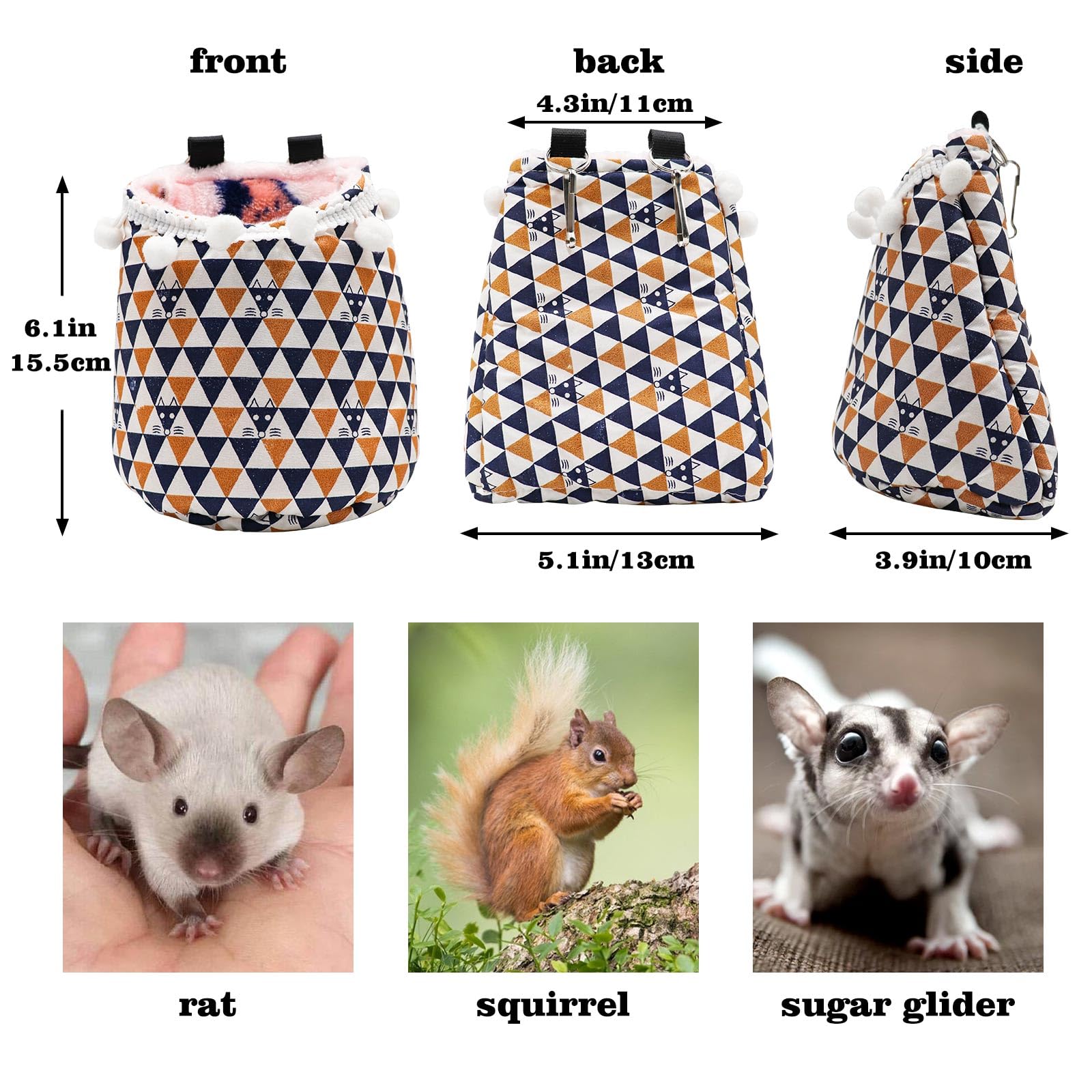 Sugar Glider Sleeping Pouch Amazon.com : 2 Pack Sugar Glider Bonding