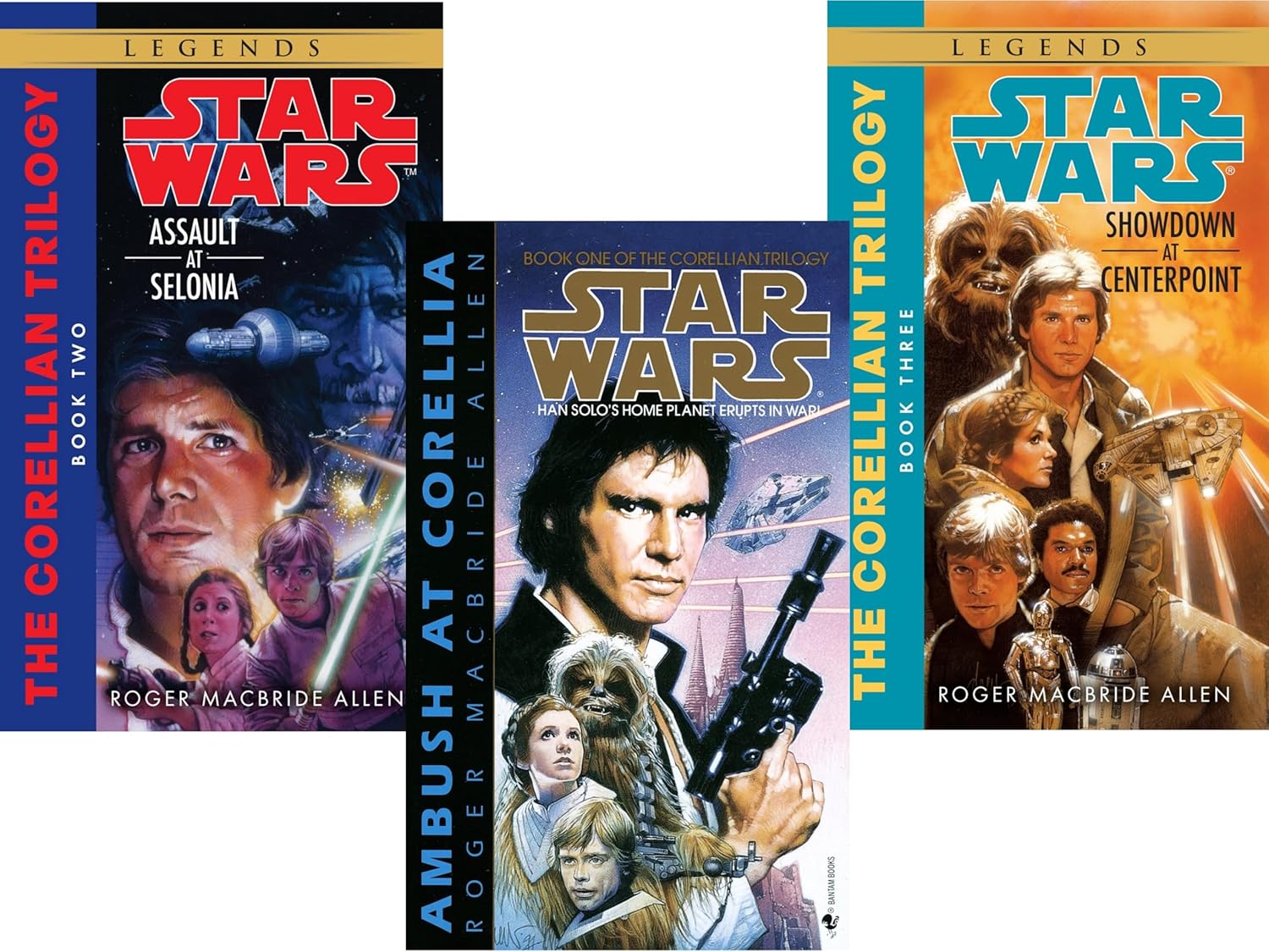 STAR WARS: THE CORELLIAN TRILOGY (Vol. 1-3): Amazon.co.uk: Books