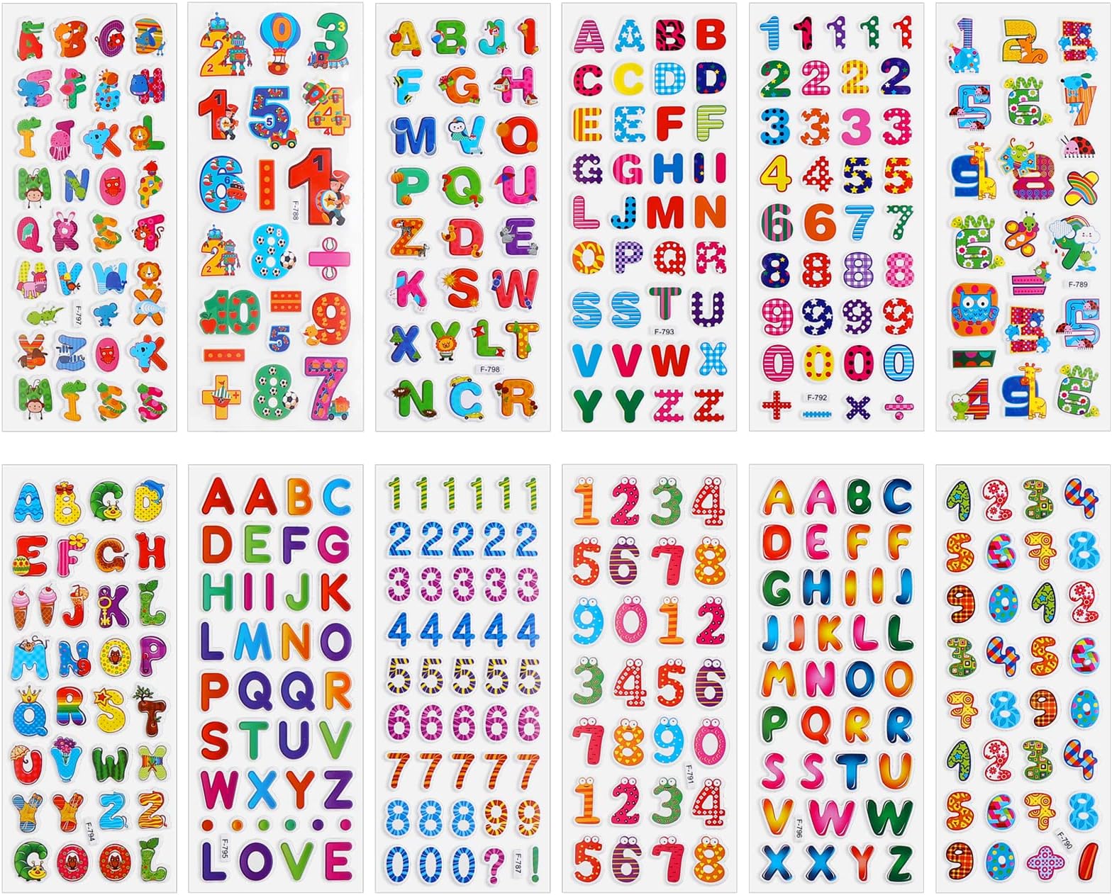 Oblique Unique® Kinder Sticker Set Schule für Schuleinführung ...