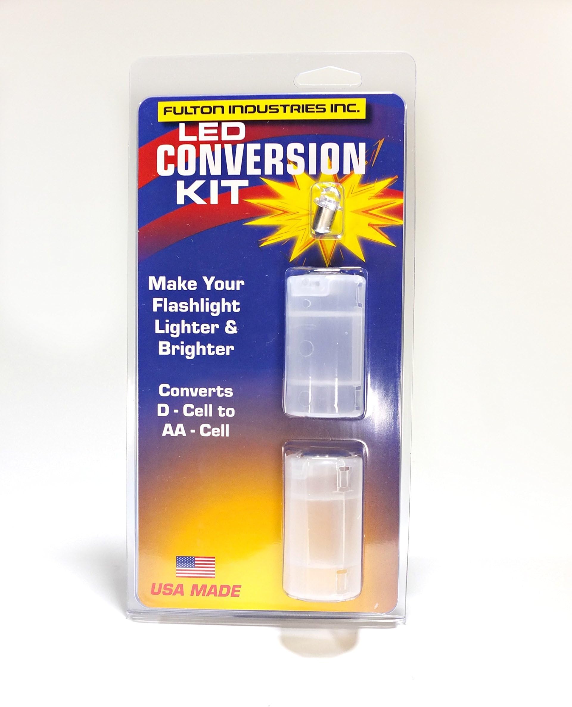 Fulton LED Conversion Kit: Modern, Lightweight, Long Runtime Flashlight ...