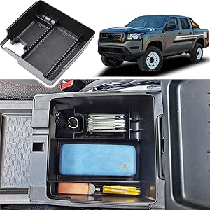 Amazon.com: RUNROAD Center Console Organizer Compatible with 2022 2023 2024 2025 Nissan Frontier ...