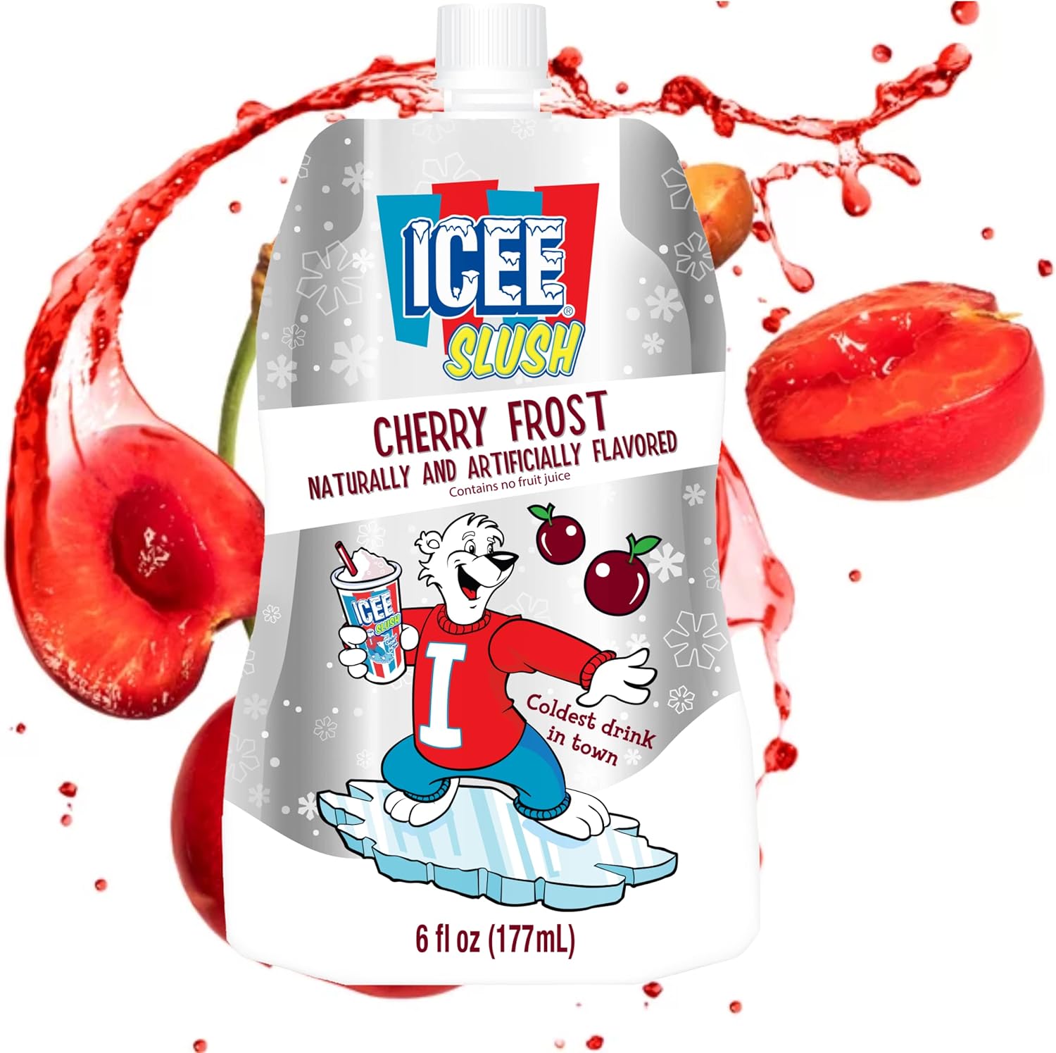 Icee Slush Fruit Punch Frozen Fruit Juice Fl Oz Pouches Just Freeze ...