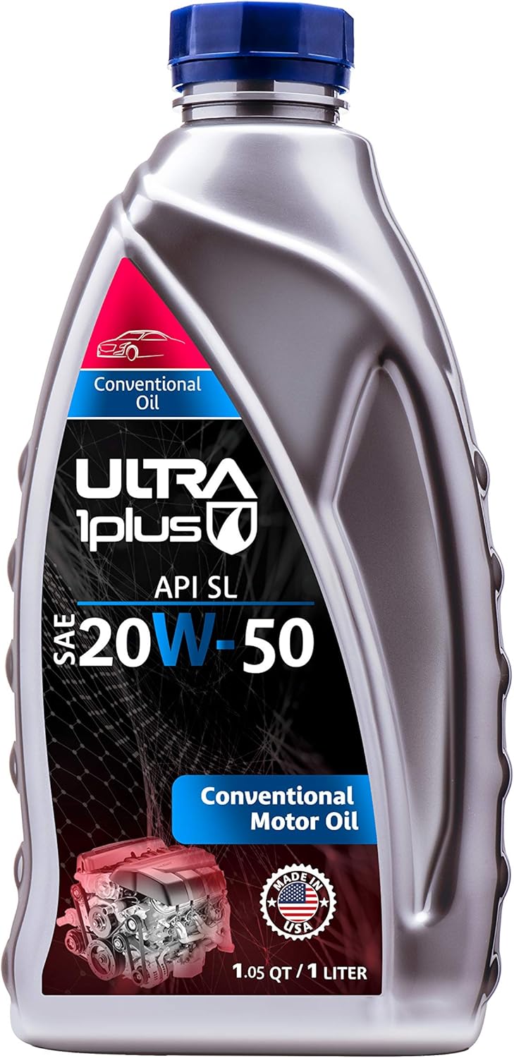 Amazon.com: Ultra1Plus™ SAE 20W-50 Conventional Motor Oil API SL ...