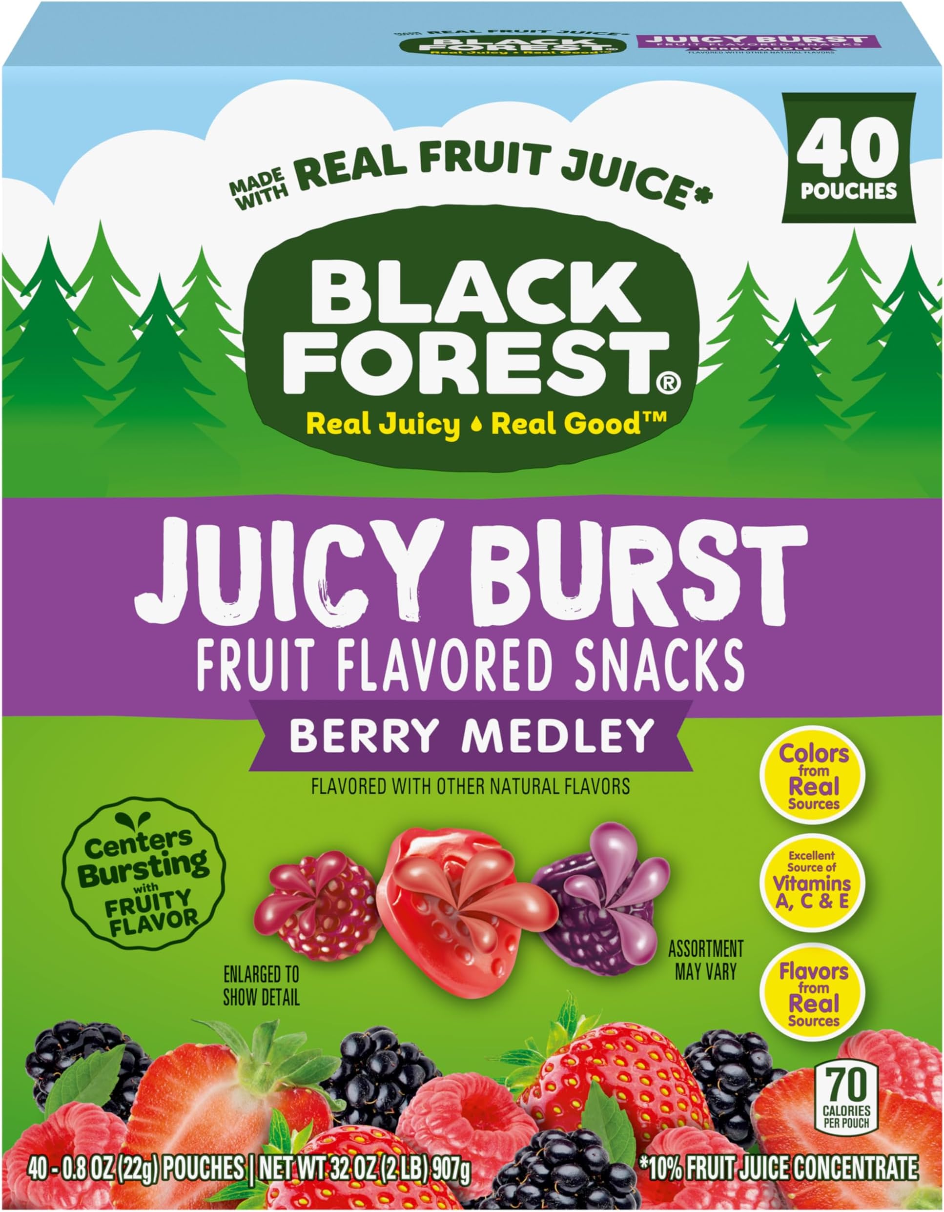 Amazon.com: Great Value Original Fruit Smiles Fruit Snacks, 45 oz(50 ...