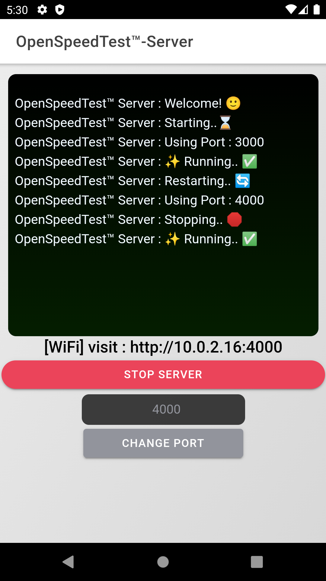 OpenSpeedTest-Server - App on Amazon Appstore