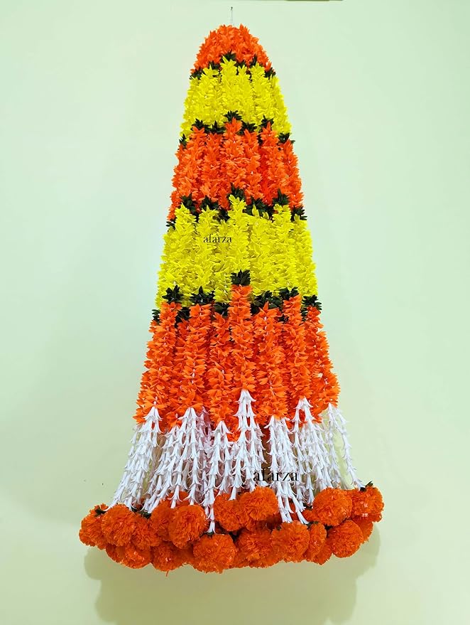 Buy AFARZA; CHOICE GOOD FEEL GOOD Artificial Flower Garland Toran For ...