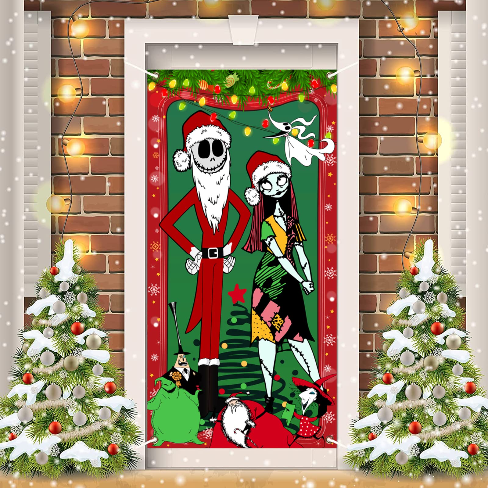 Nightmare Before Christmas Tree Door