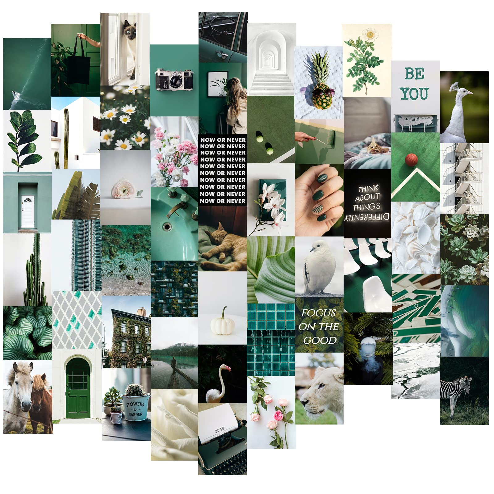 Koskimer Wall Collage Kit For Teens 60 Pcs Aesthetic Photo | Desertcart ...