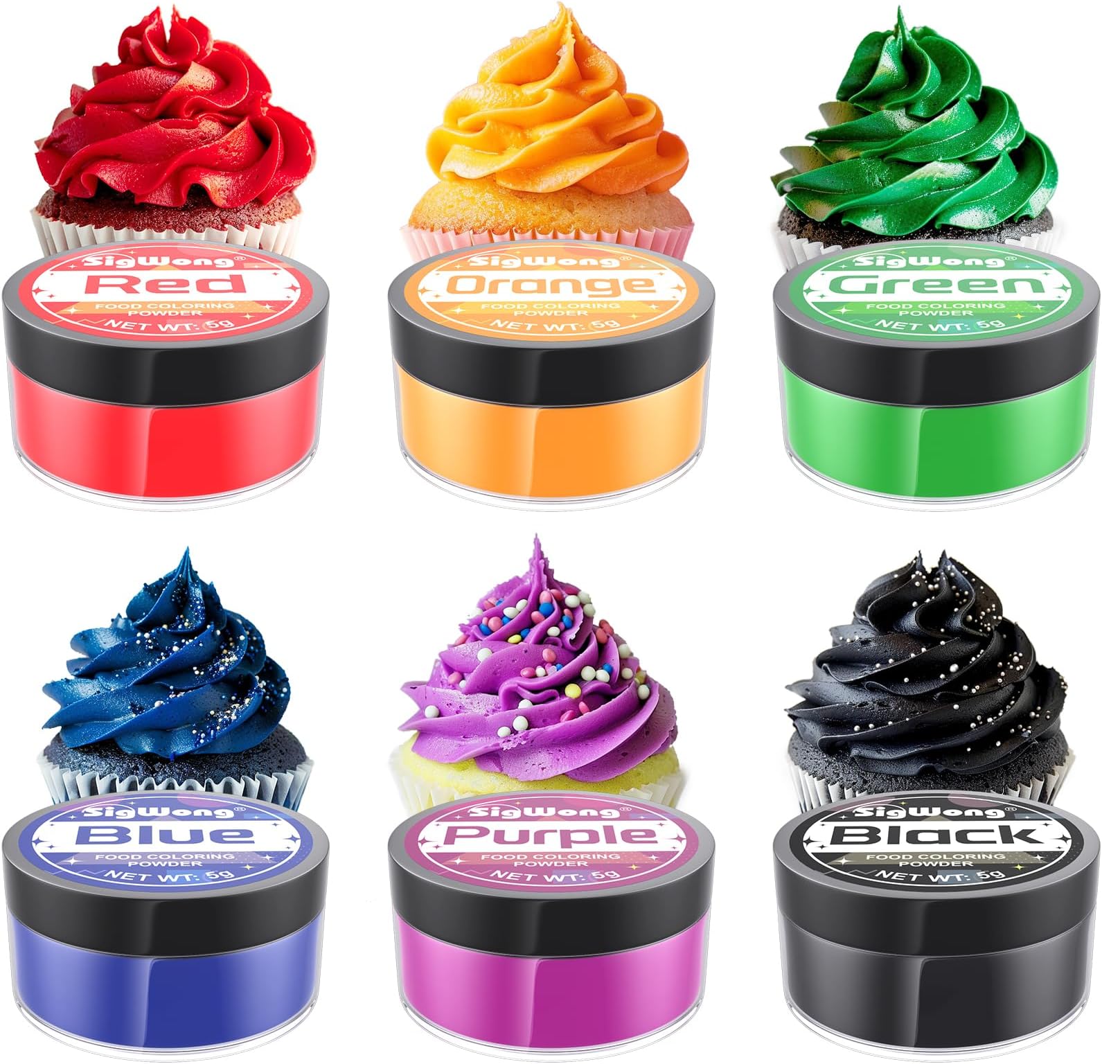 Amazon.com : Pastry Chef's Boutique Elegance Collection Macaron Powder ...