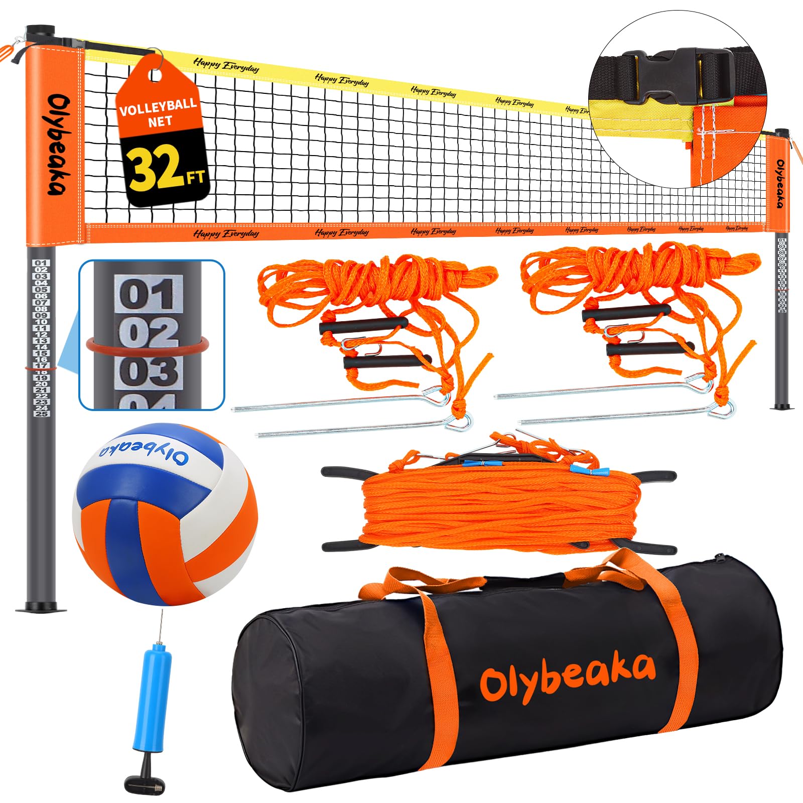 7 Best Beach Volleyball Nets | 32Ft Regulation Nets That Last
