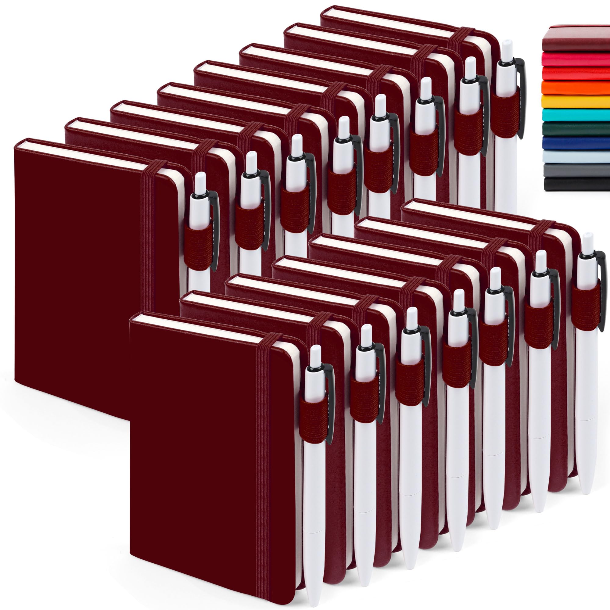 Amazon.com : feela 15 Pack Pocket Small Notebooks Bulk, Mini Cute ...