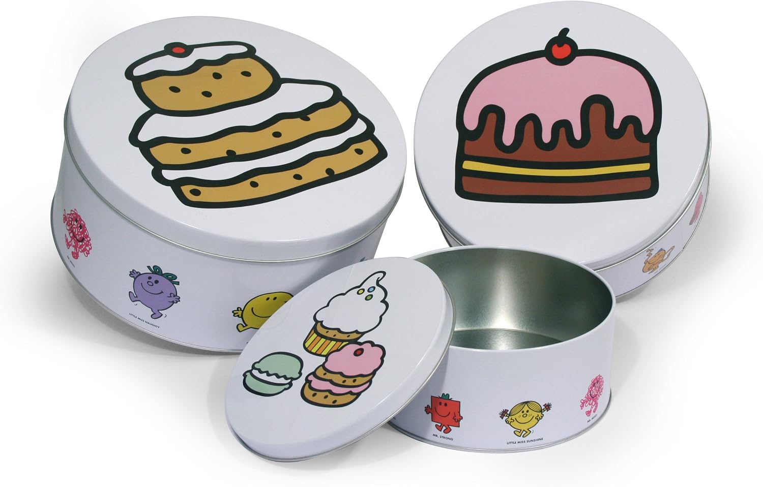 Paladone Mr Men Cake Tins : Amazon.co.uk: Home & Kitchen