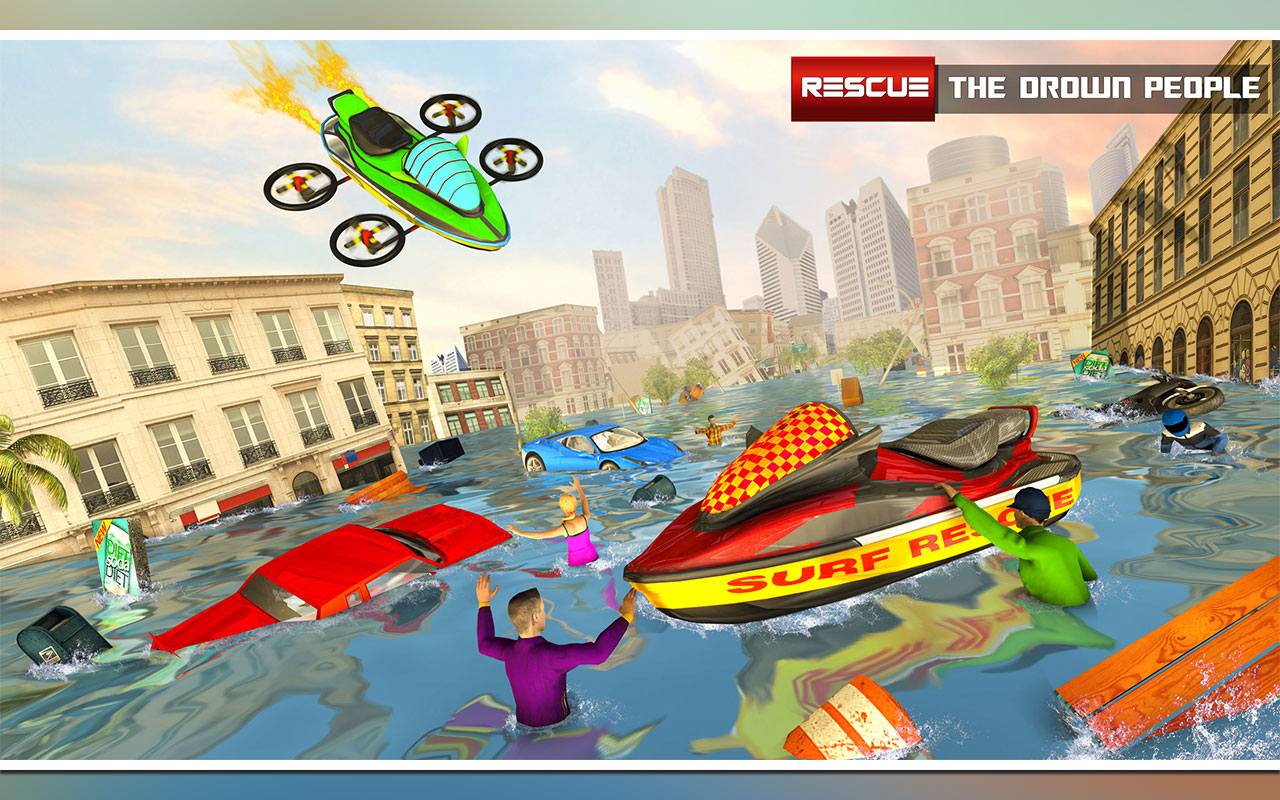 Rescue Jet Ski Flying Robot Shooting Game:Amazon.com:Appstore for Android
