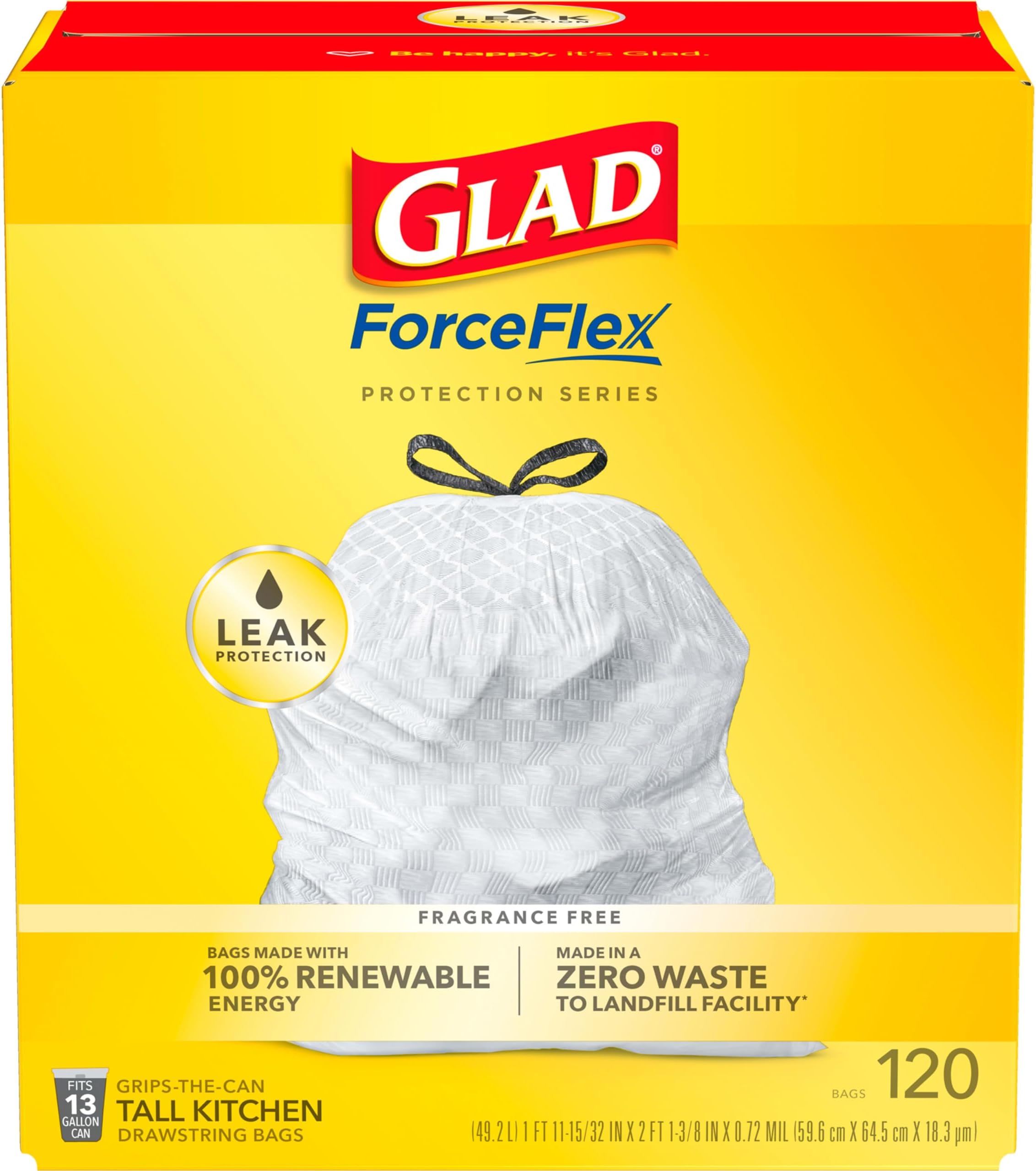 Glad Force Flex Trash Bags