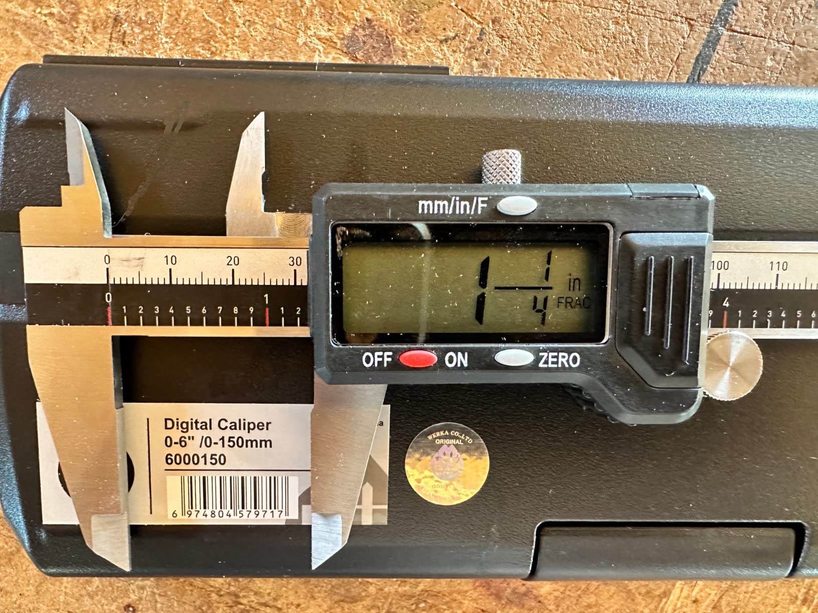 $6/mo - Finance werka Digital Caliper, 0-6” Calipers Measuring Tool ...