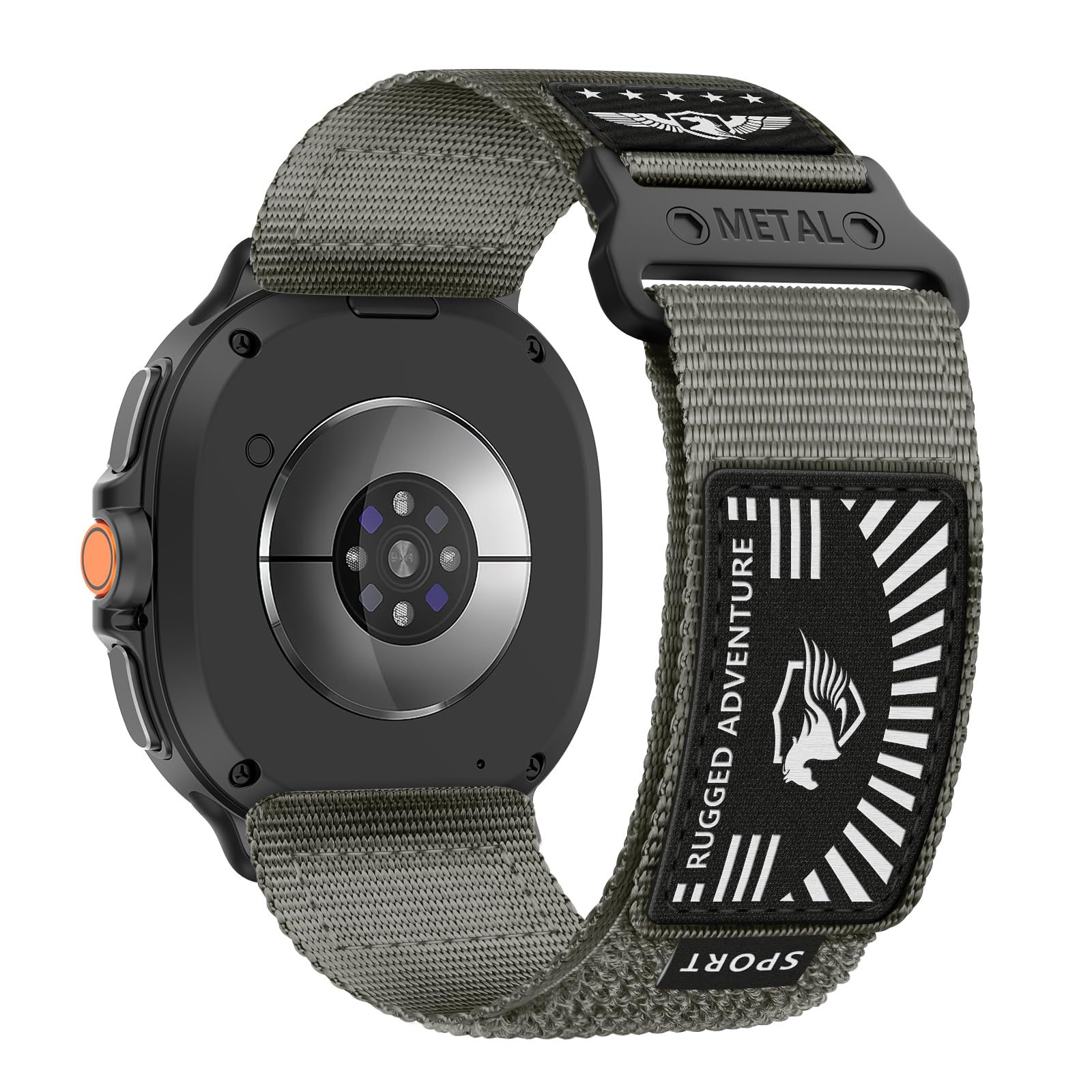 Rugged Nylon Band For Samsung Galaxy Watch 8 Classic Band | Desertcart ...