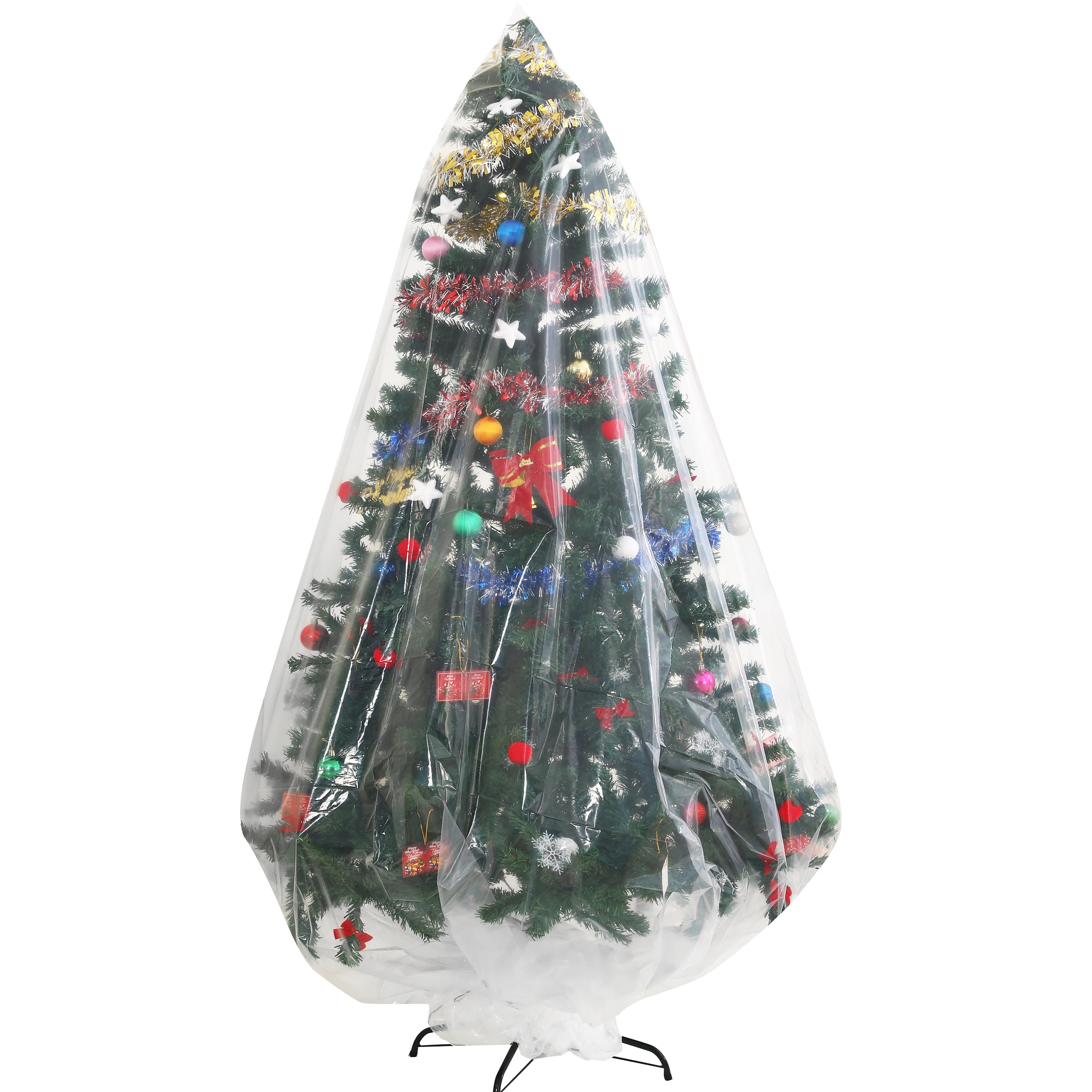 Amazon.com: Liyaomix Jumbo Christmas Tree Removal Bag, Clear Extra ...