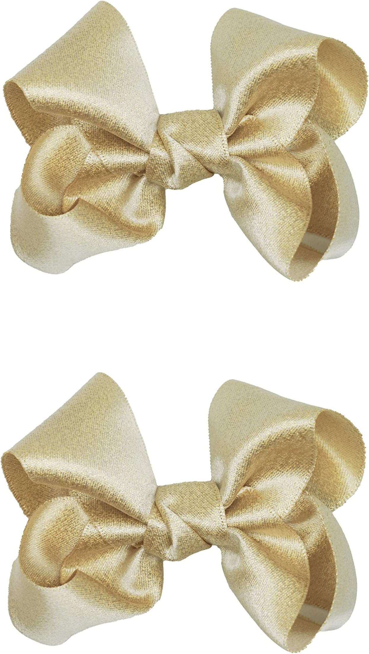 Amazon.com: Baby Hair Bows Clips Fully Lined Grosgrain Boutique Solid ...
