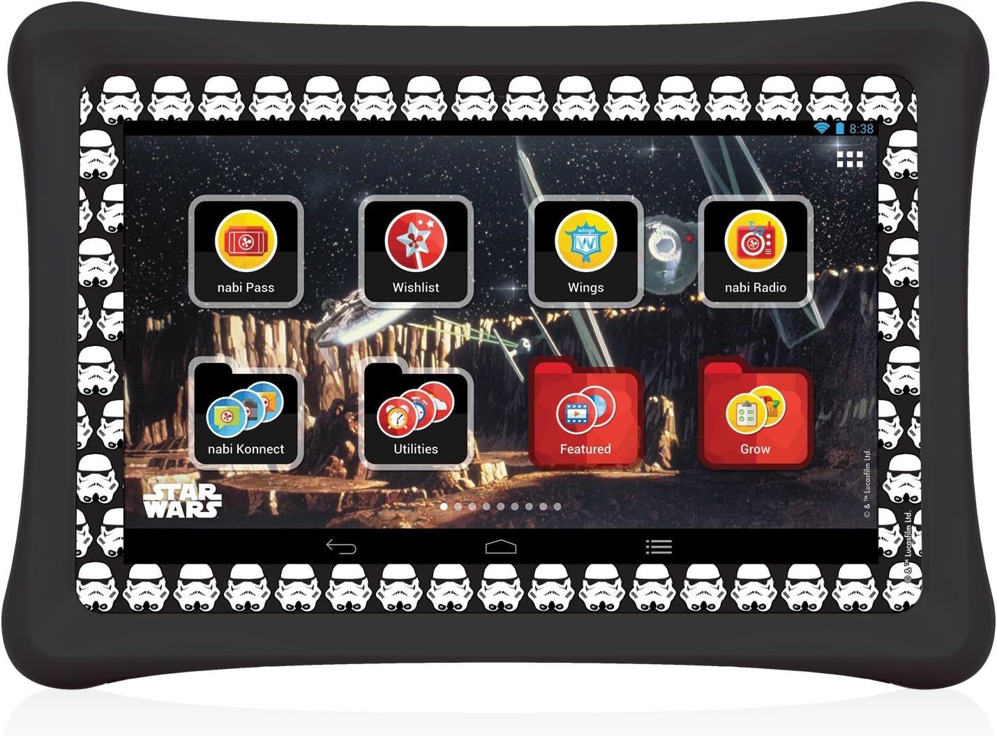 Amazon.com : nabi Collector's Edition Tablet: The Force Star Wars ...