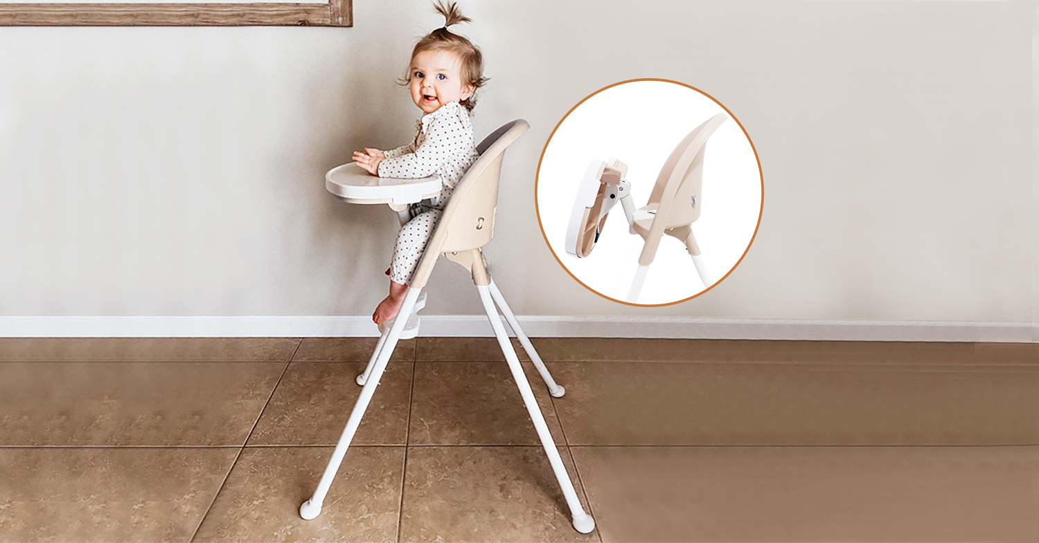 Snapklik.com : Funny Supply 3-in-1 Cute Folding High Chair, Perfect ...