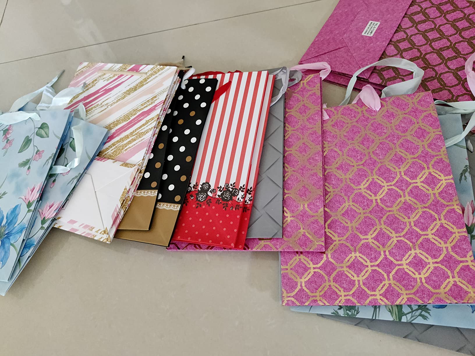 Asian Hobby Crafts Gift Paper Bags, Pack of 12 Pieces, Paper Bags for ...