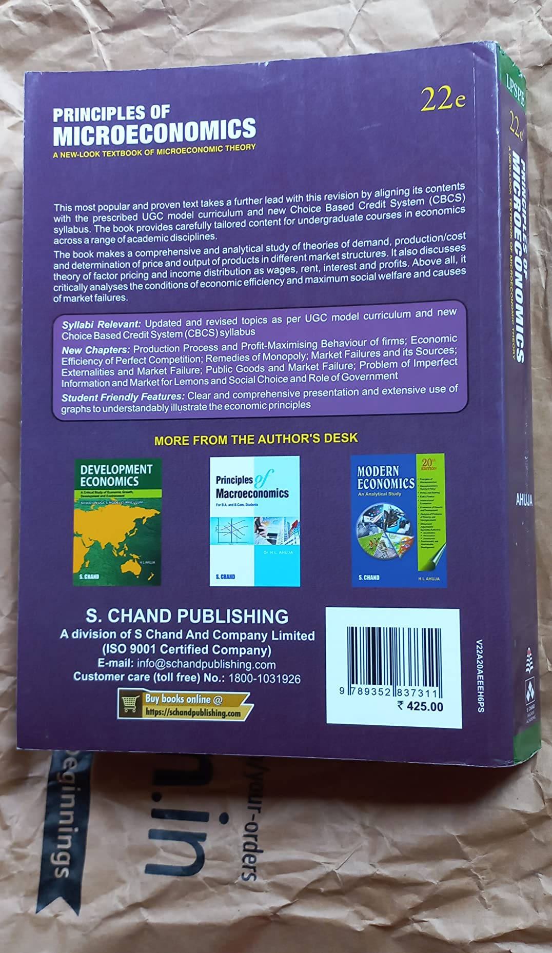 Buy Principles Of Microeconomics (Lpspe) Book Online at Low Prices in ...