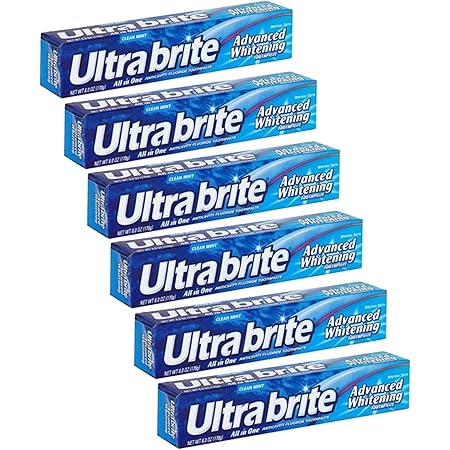 Amazon.com : Ultra Brite Advanced Whitening Anticavity Fluoride ...
