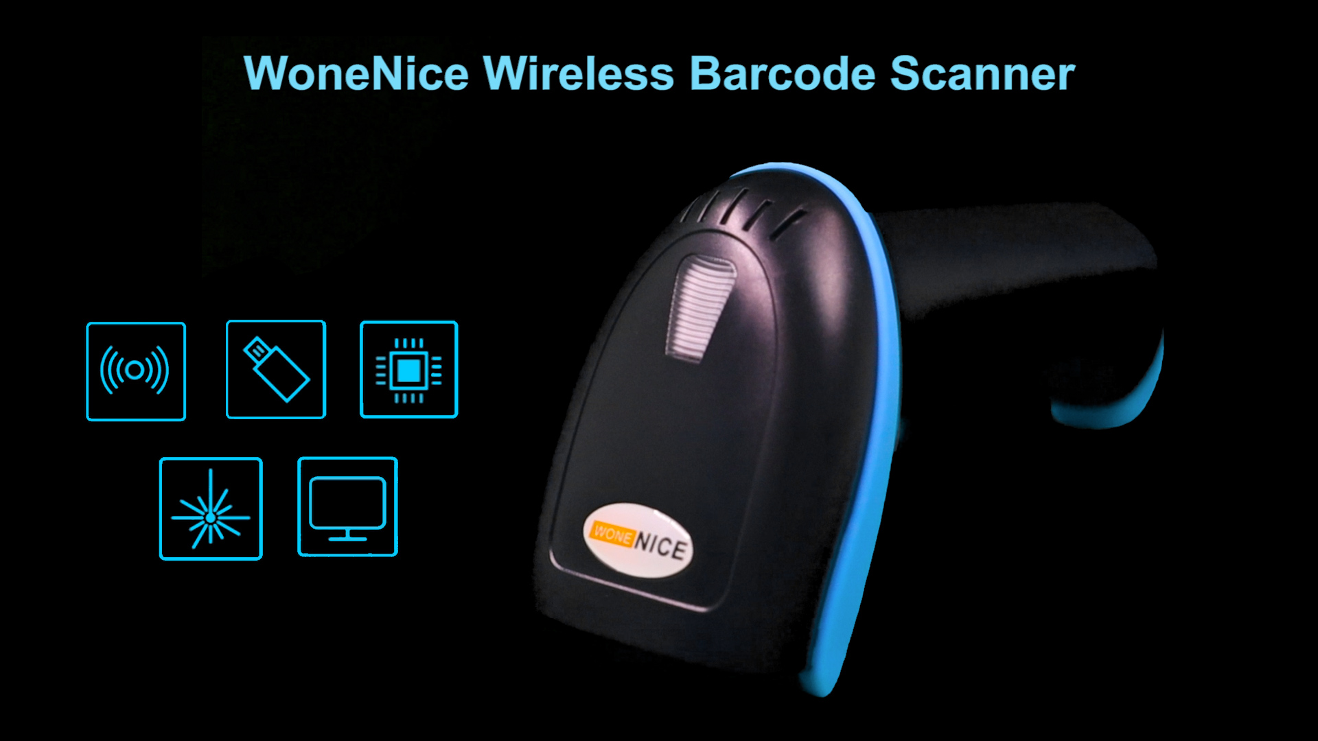 Watch WoneNice Wireless Barcode Scanner on Amazon Live