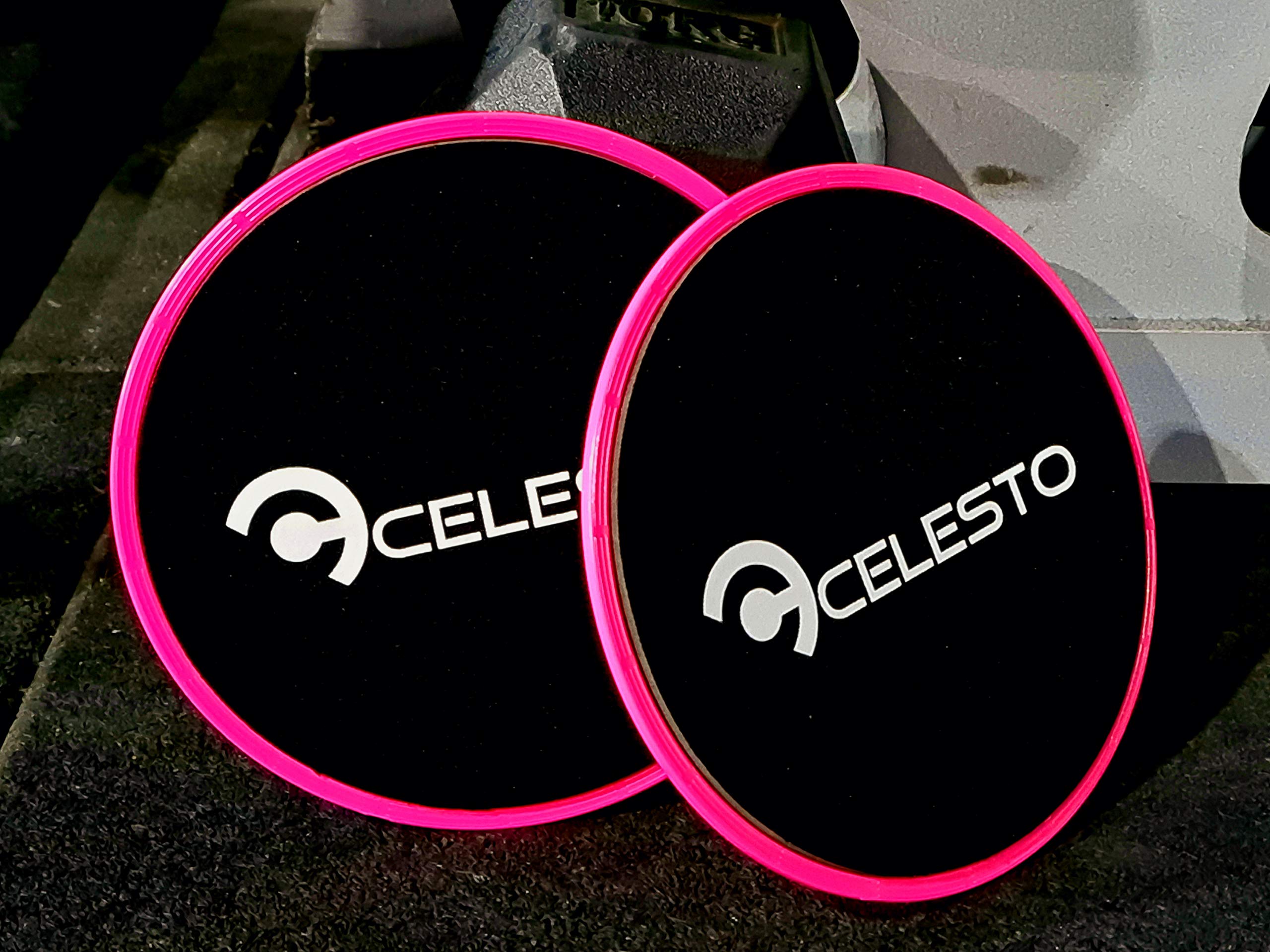 Core Sliders for Working Out, Dual Sided Core Gliders for Use on Carpet ...